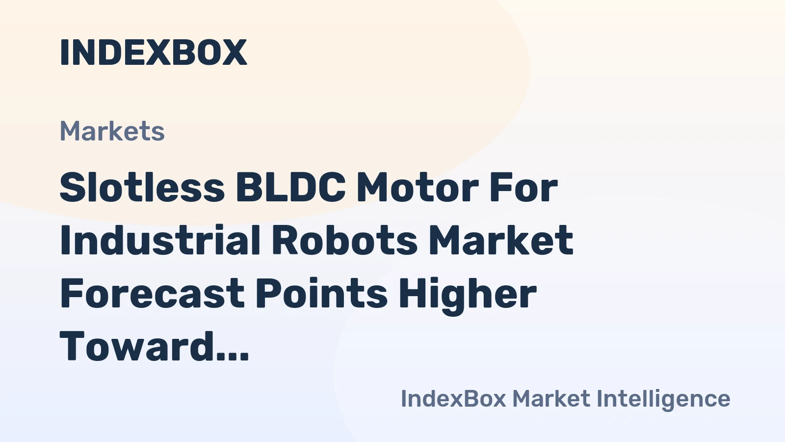 Slotless BLDC Motor for Industrial Robots Market Forecast Points Higher Toward 2035, Driven by Cobot Expansion and Precision Automation Demand