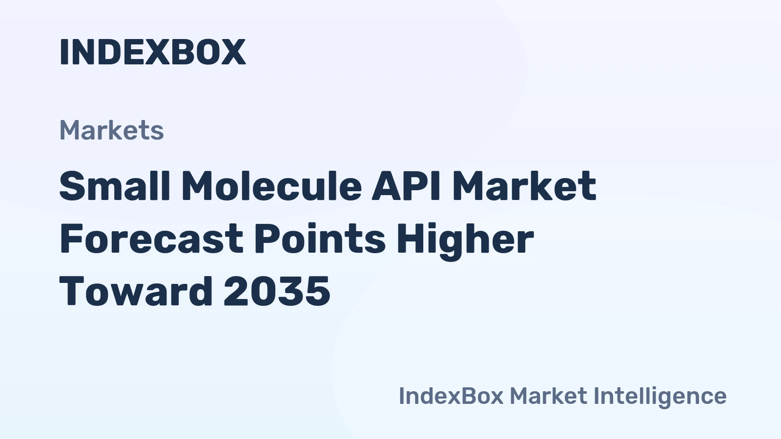 Small Molecule API Market Forecast Points Higher Toward 2035, Driven by Chronic Disease Burden and Pipeline Expansion