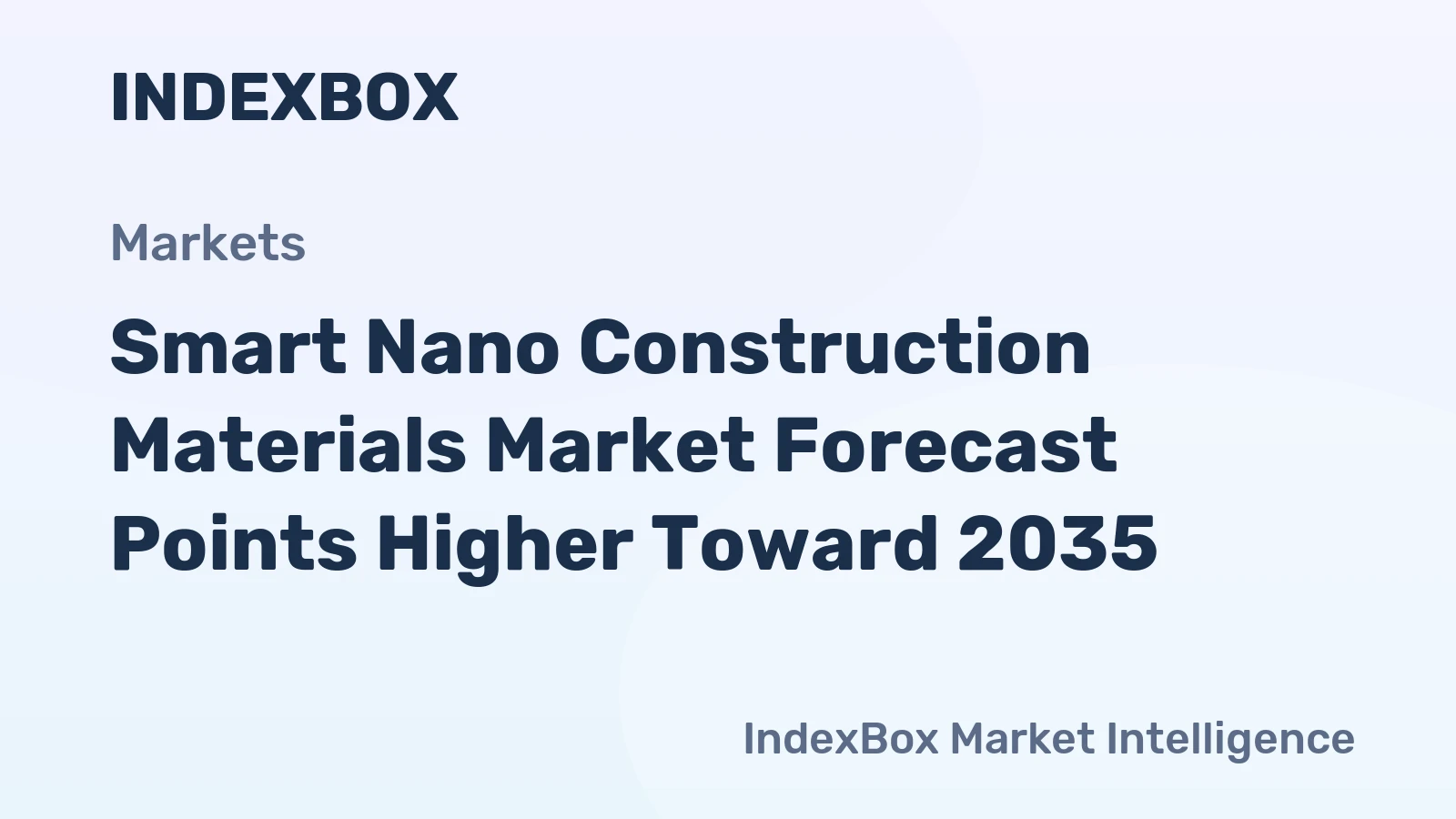 Smart Nano Construction Materials Market Forecast Points Higher Toward 2035, Driven by Green Building Mandates and Urban Resilience Demands