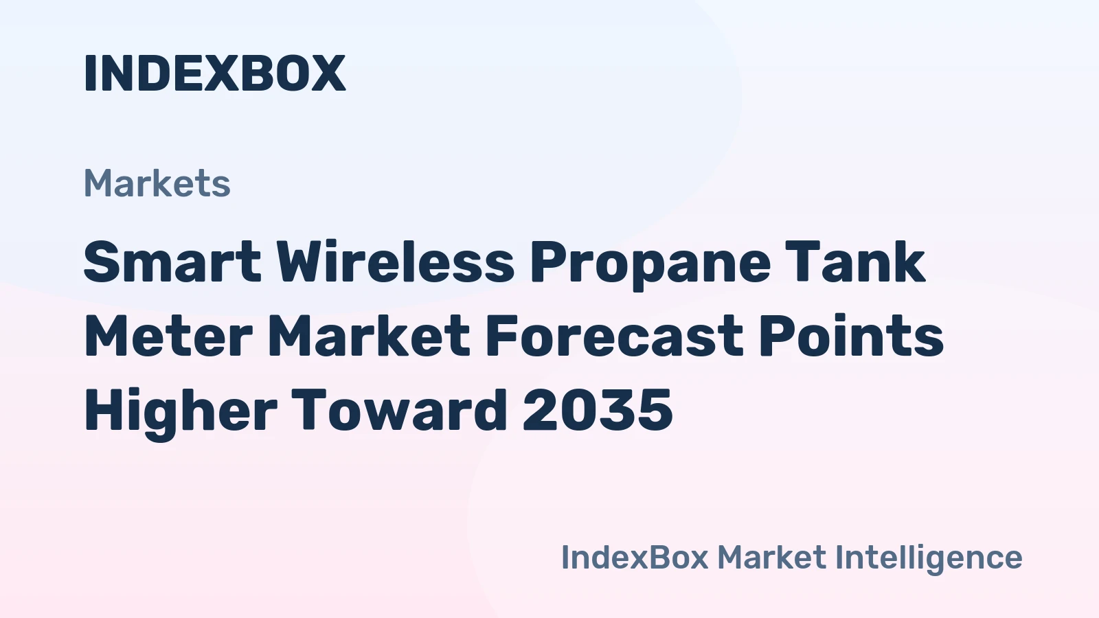 Smart Wireless Propane Tank Meter Market Forecast Points Higher Toward 2035, Driven by LPWAN Integration and Just-in-Time Delivery Models
