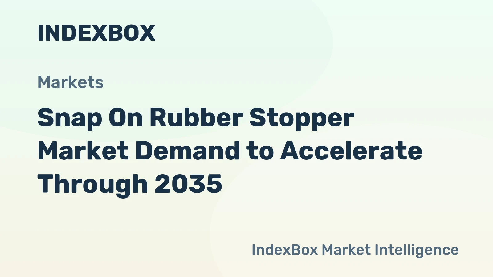 Snap on Rubber Stopper Market Demand to Accelerate Through 2035, Driven by Pharmaceutical and Biotech Expansion