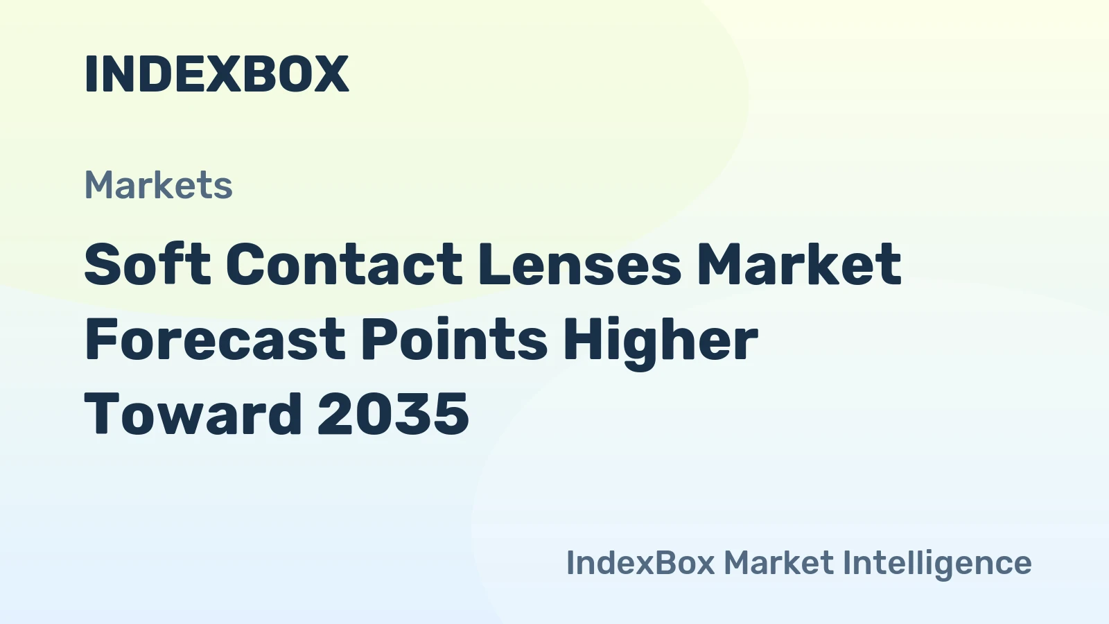 Soft Contact Lenses Market Forecast Points Higher Toward 2035, Driven by Myopia Prevalence and Daily Disposable Adoption