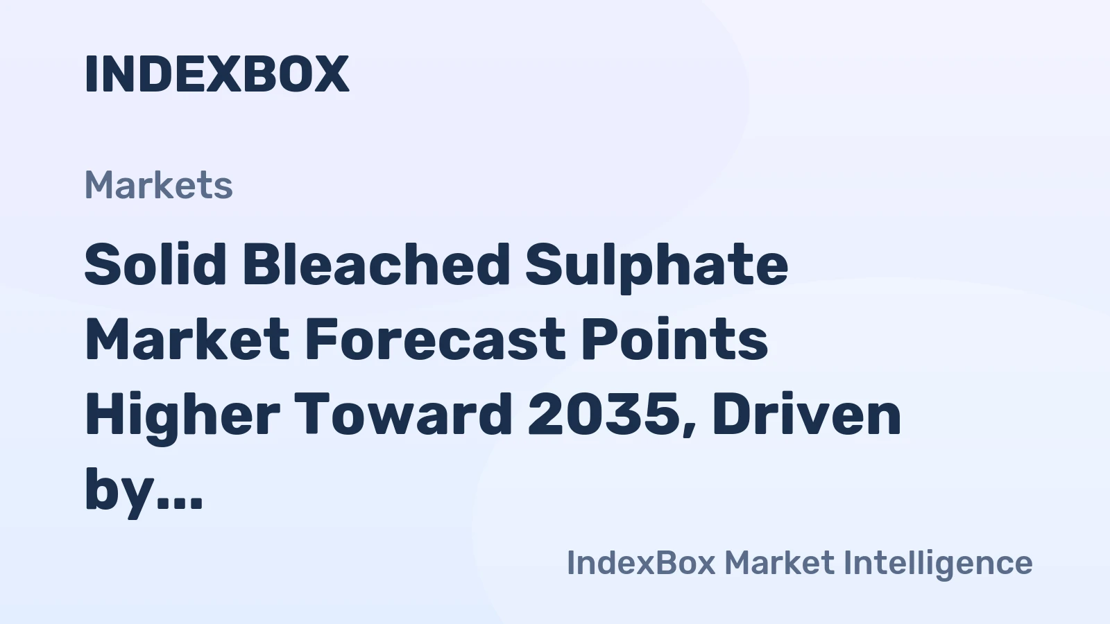 Solid Bleached Sulphate Market Forecast Points Higher Toward 2035, Driven by Electronics Packaging Demand