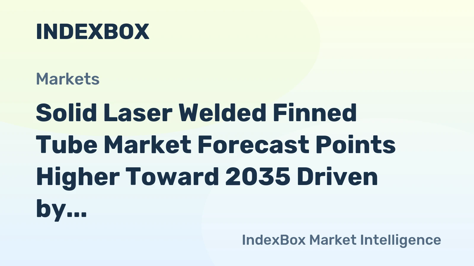 Solid Laser Welded Finned Tube Market Forecast Points Higher Toward 2035 Driven by Electronics Thermal Demands