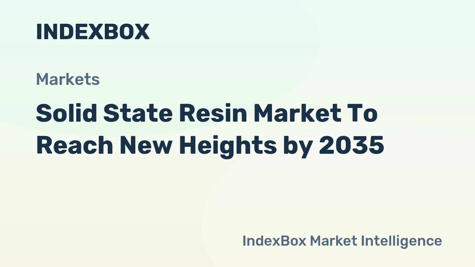 Solid State Resin Market to Reach New Heights by 2035, Driven by Electronics Miniaturization and VOC Regulations