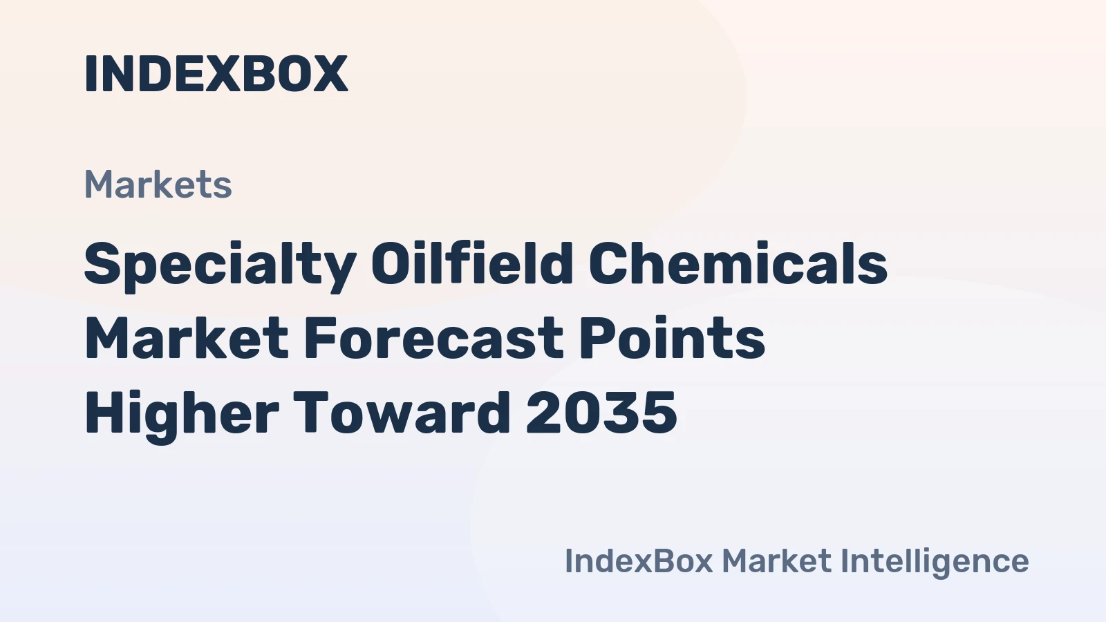 Specialty Oilfield Chemicals Market Forecast Points Higher Toward 2035, Driven by Unconventional Drilling Intensity