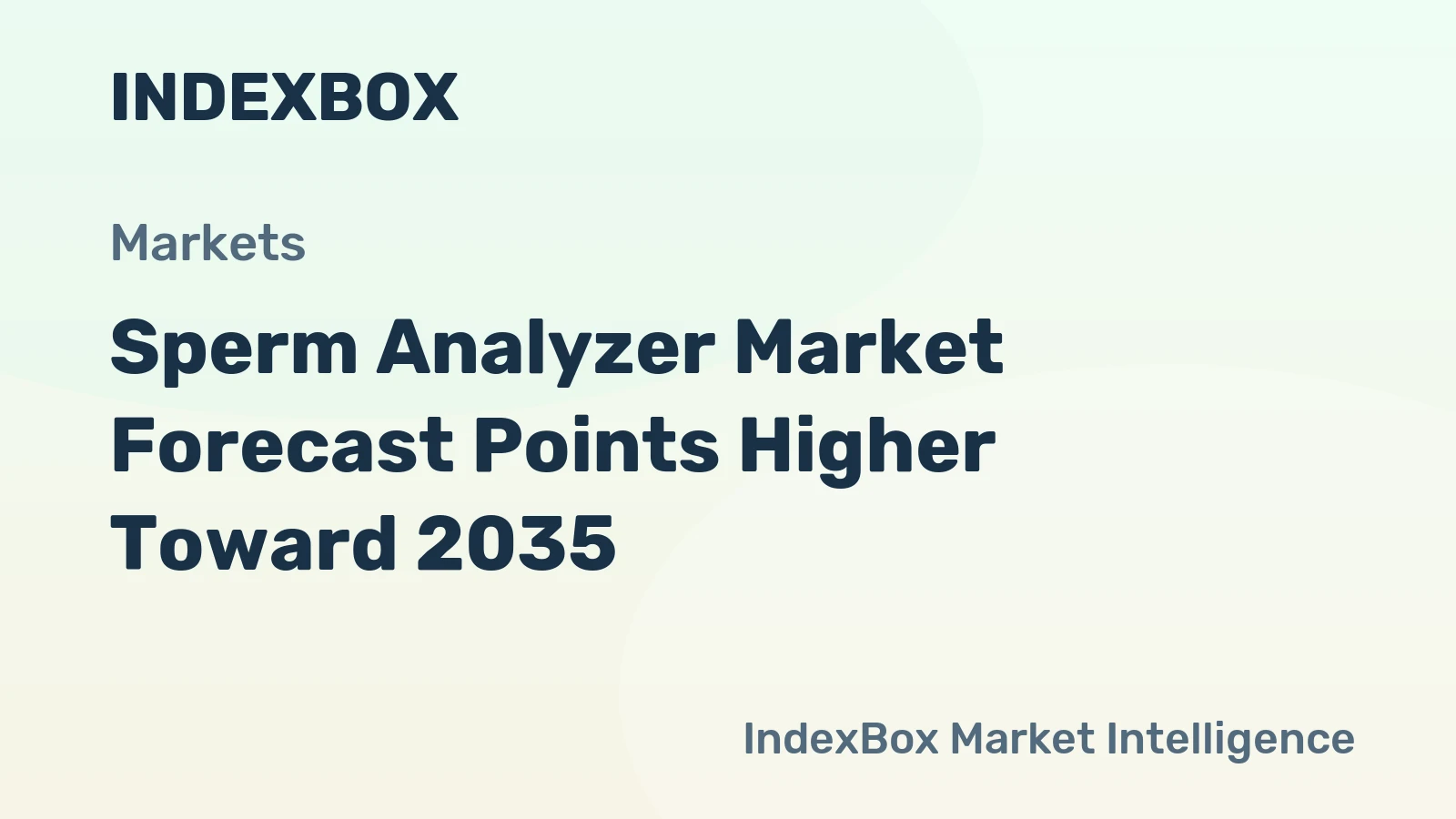 Sperm Analyzer Market Forecast Points Higher Toward 2035, Driven by AI Integration and Expanding Fertility Infrastructure