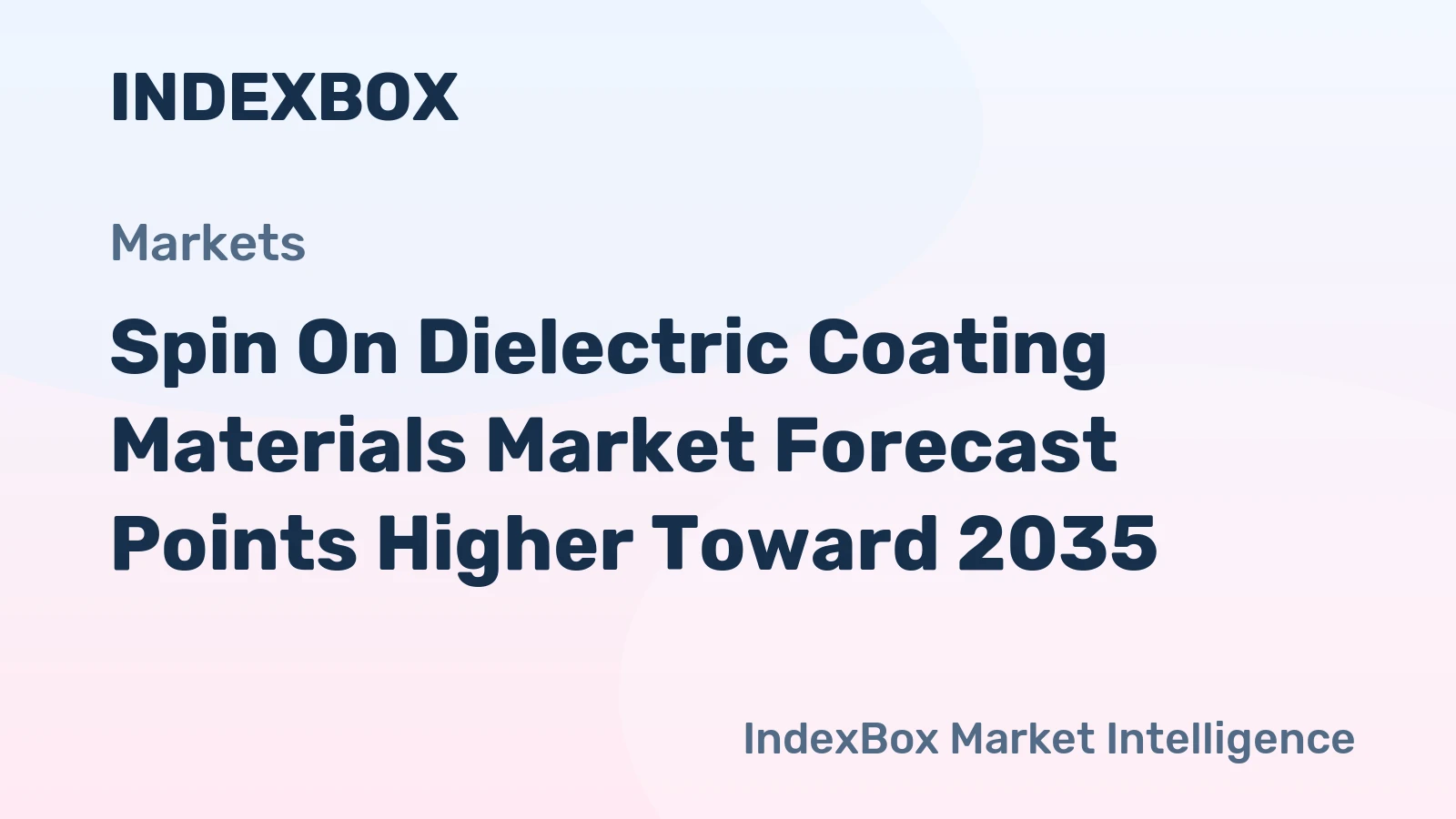 Spin on Dielectric Coating Materials Market Forecast Points Higher Toward 2035, Driven by Advanced Semiconductor Nodes