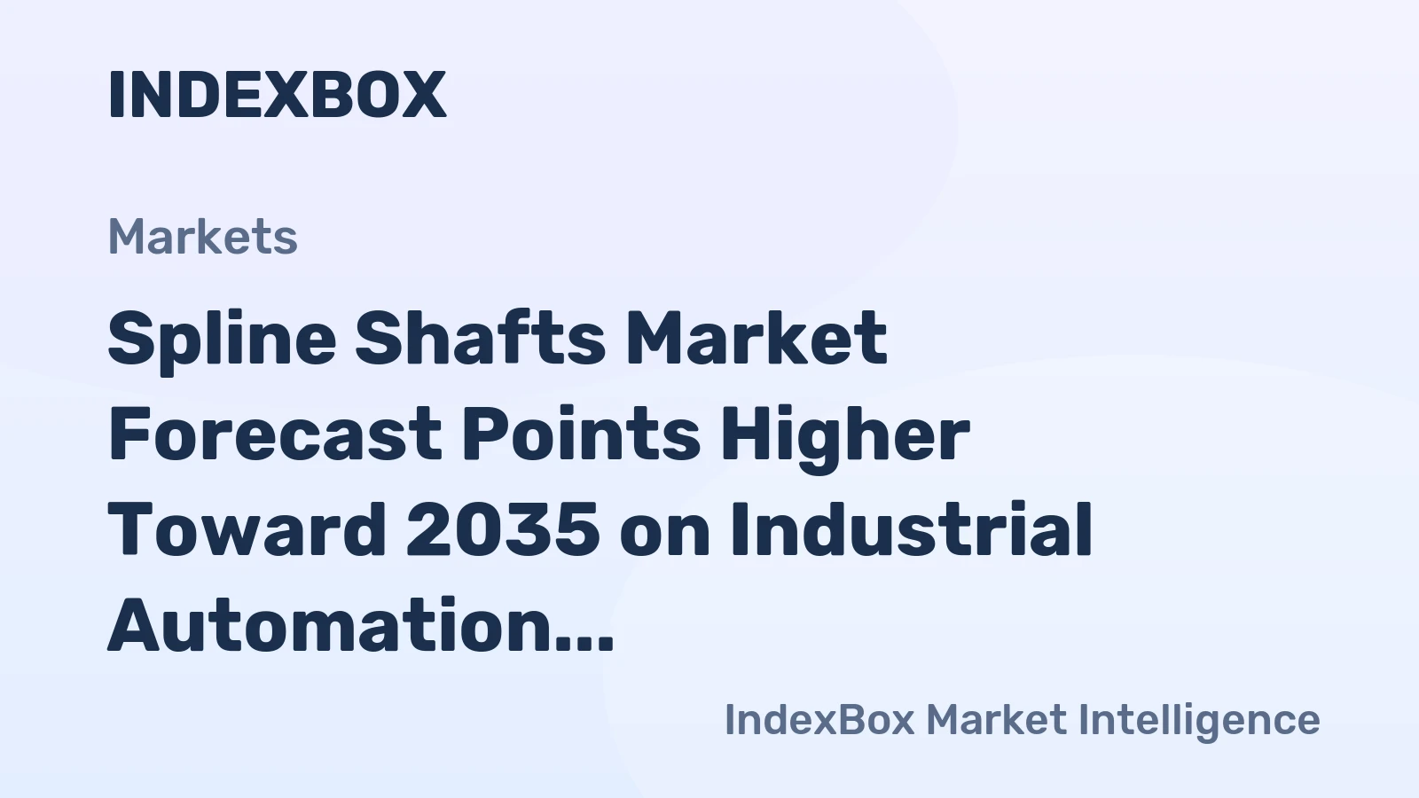 Spline Shafts Market Forecast Points Higher Toward 2035 on Industrial Automation and EV Drivetrain Demand
