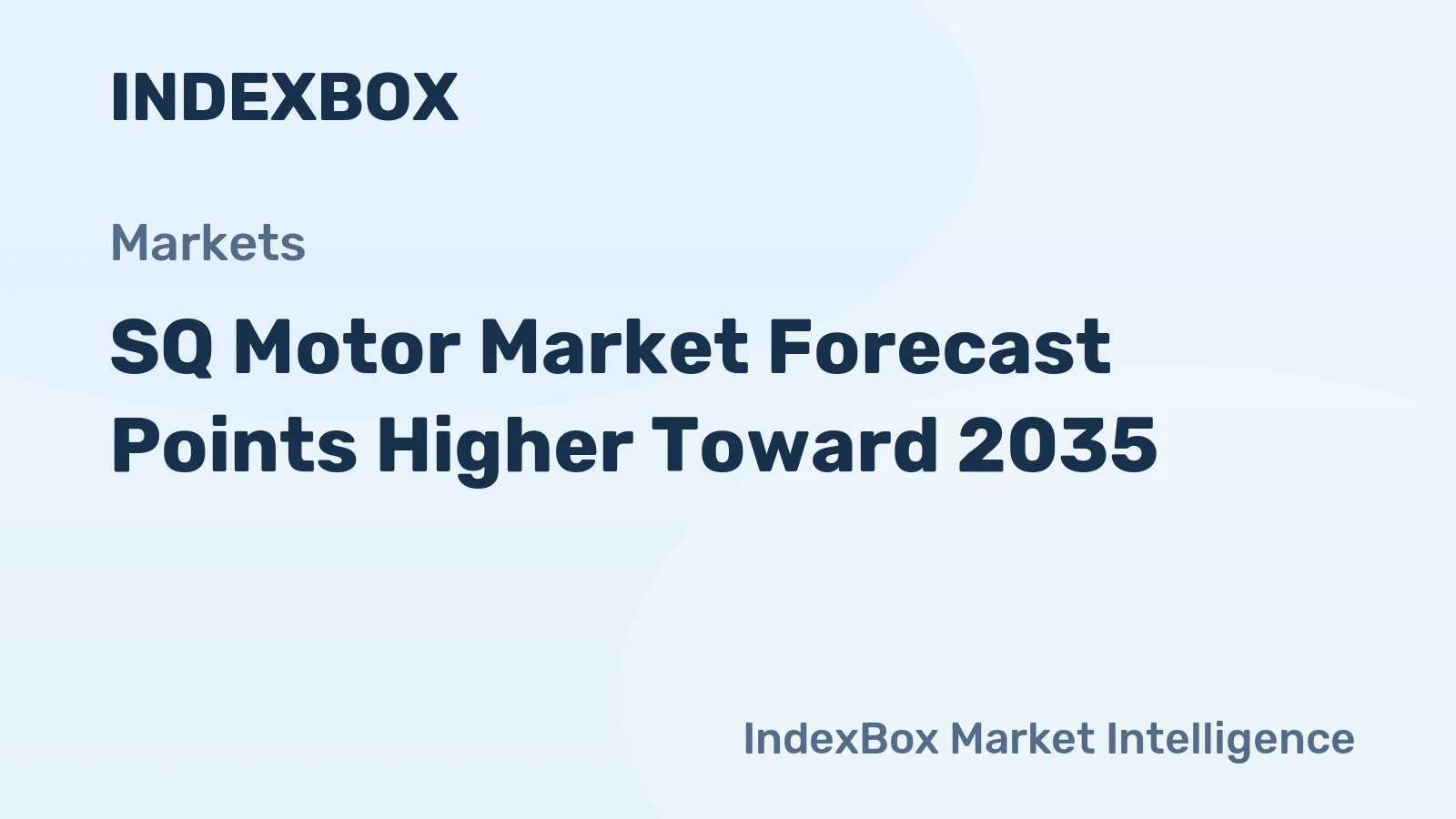 SQ Motor Market Forecast Points Higher Toward 2035, Driven by Water Infrastructure Renewal and Premium-Efficiency Adoption