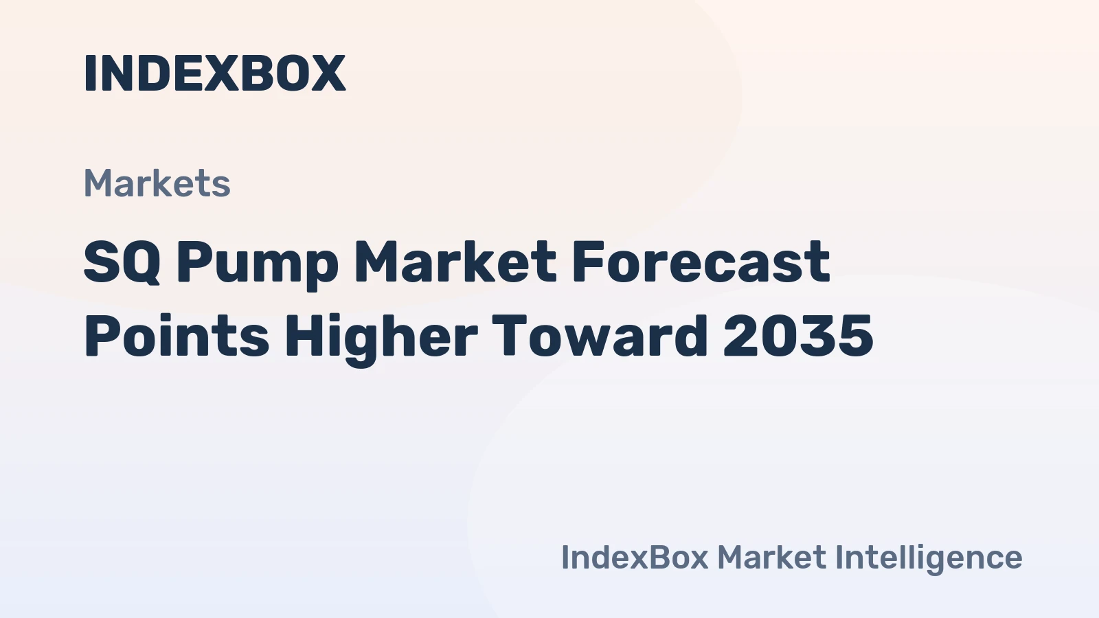 SQ Pump Market Forecast Points Higher Toward 2035, Driven by Groundwater Reliance and Industrial Automation Demand