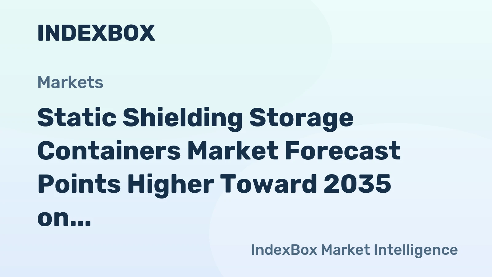 Static Shielding Storage Containers Market Forecast Points Higher Toward 2035 on Battery Gigafactory Expansion