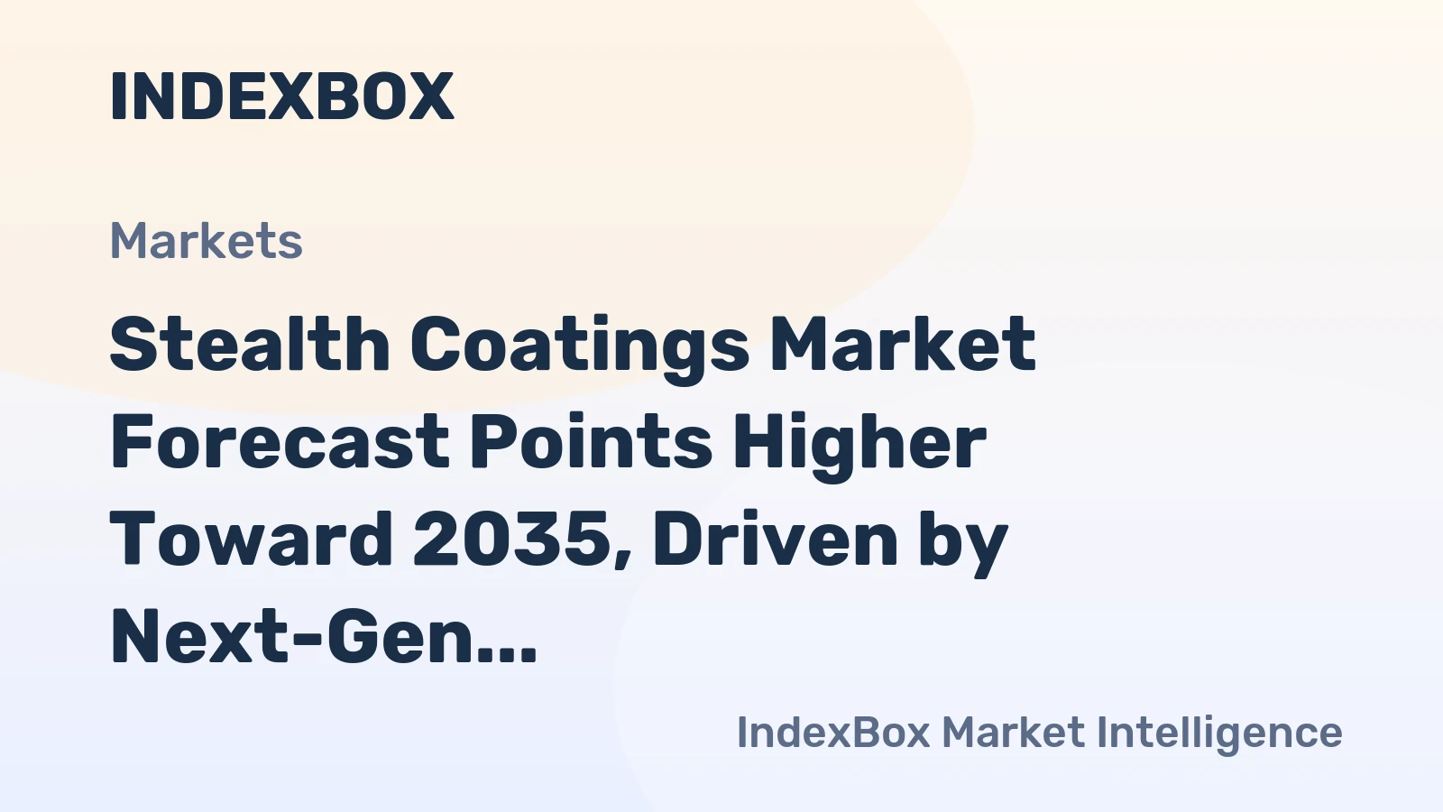 Stealth Coatings Market Forecast Points Higher Toward 2035, Driven by Next-Gen Defense Platforms