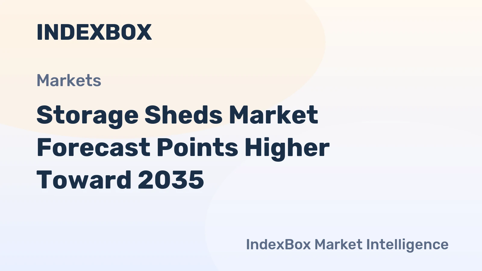 Storage Sheds Market Forecast Points Higher Toward 2035, Driven by Expanding Residential and Commercial Storage Needs