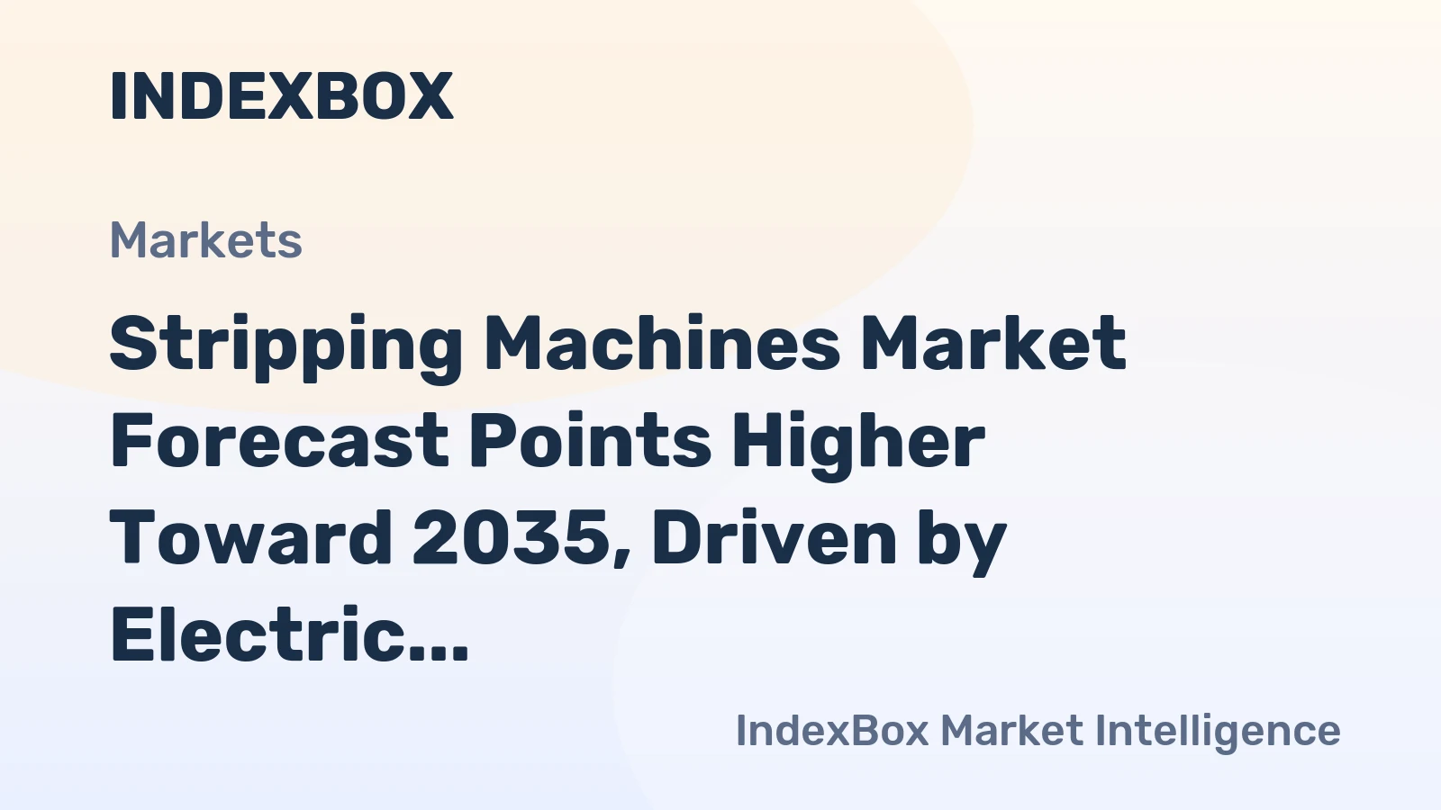Stripping Machines Market Forecast Points Higher Toward 2035, Driven by Electric Vehicle Wire Harness Demand