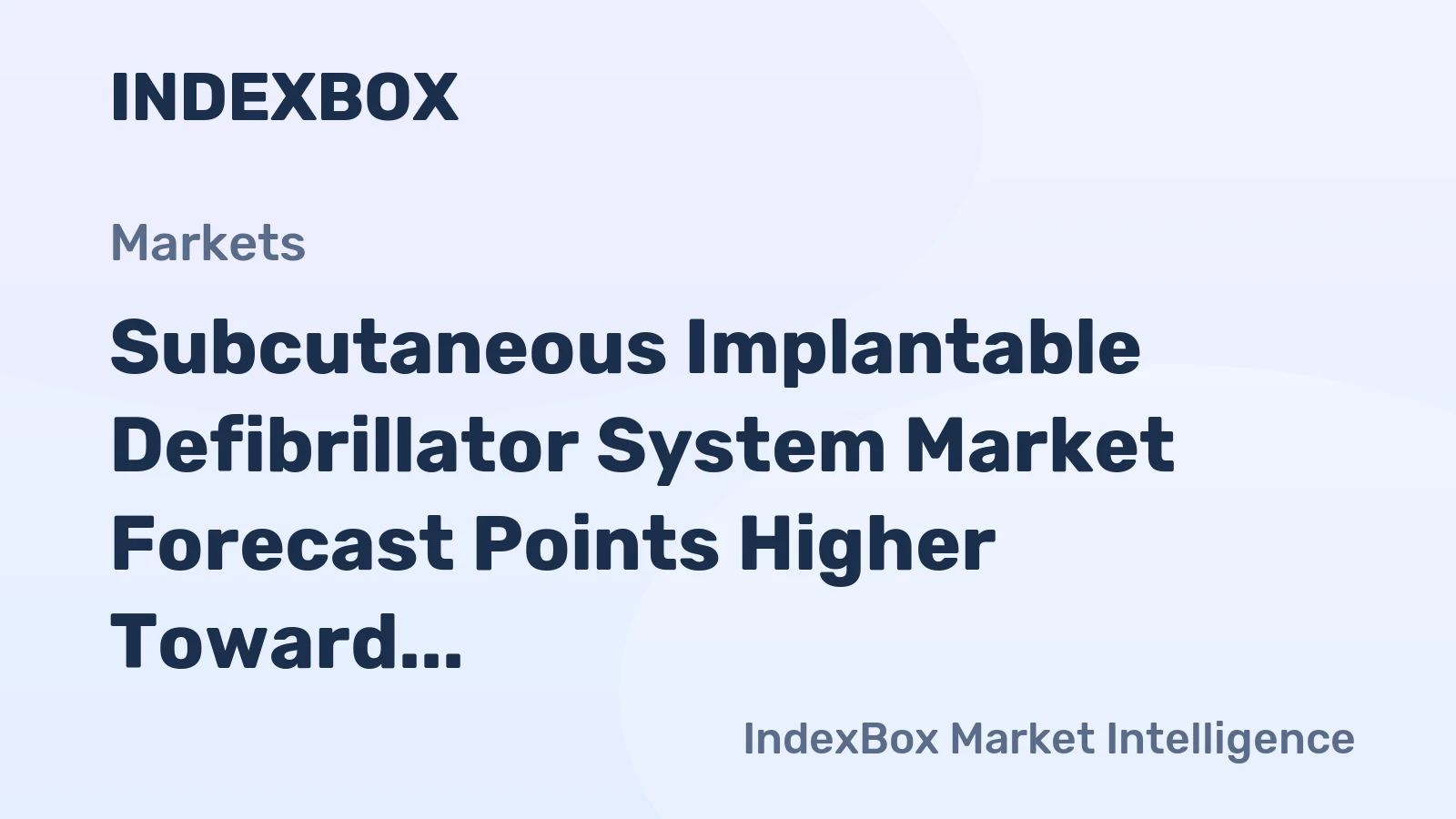 Subcutaneous Implantable Defibrillator System Market Forecast Points Higher Toward 2035, Driven by Expanding MRI-Conditional Adoption