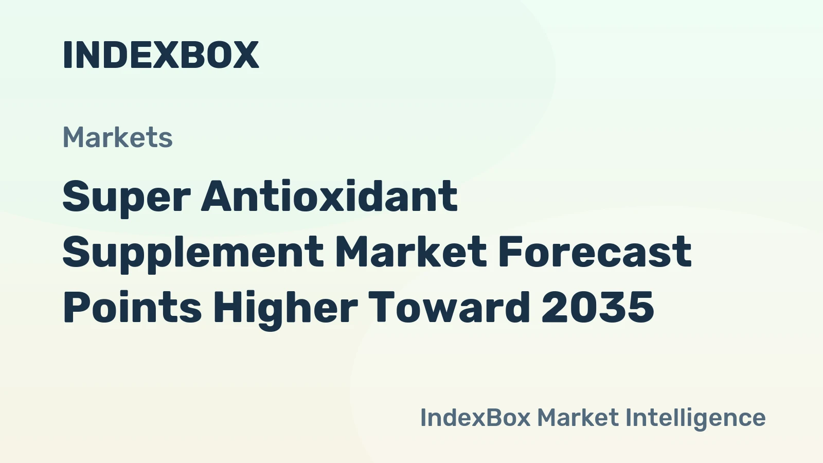 Super Antioxidant Supplement Market Forecast Points Higher Toward 2035, Driven by Aging Demographics and Chronic Disease Prevention
