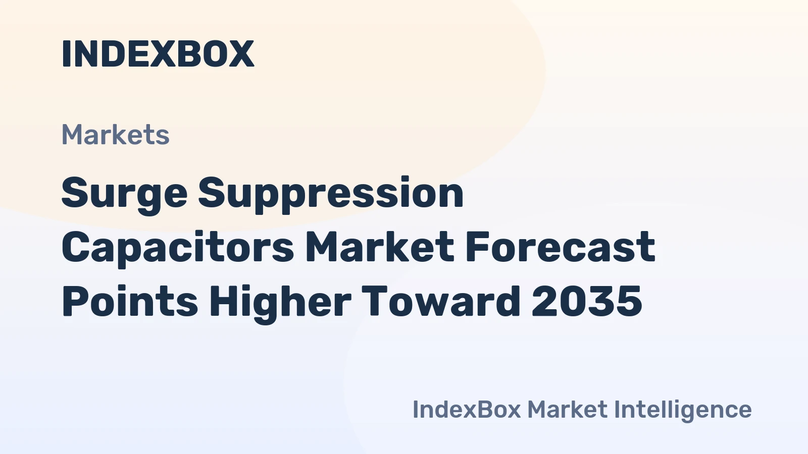 Surge Suppression Capacitors Market Forecast Points Higher Toward 2035, Driven by Renewable Energy and Industrial Automation