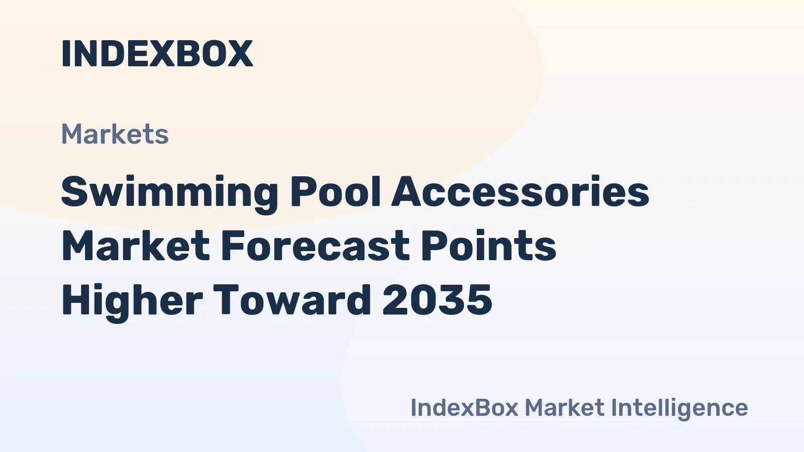 Swimming Pool Accessories Market Forecast Points Higher Toward 2035, Driven by Smart Technology Integration and Premiumization Trends