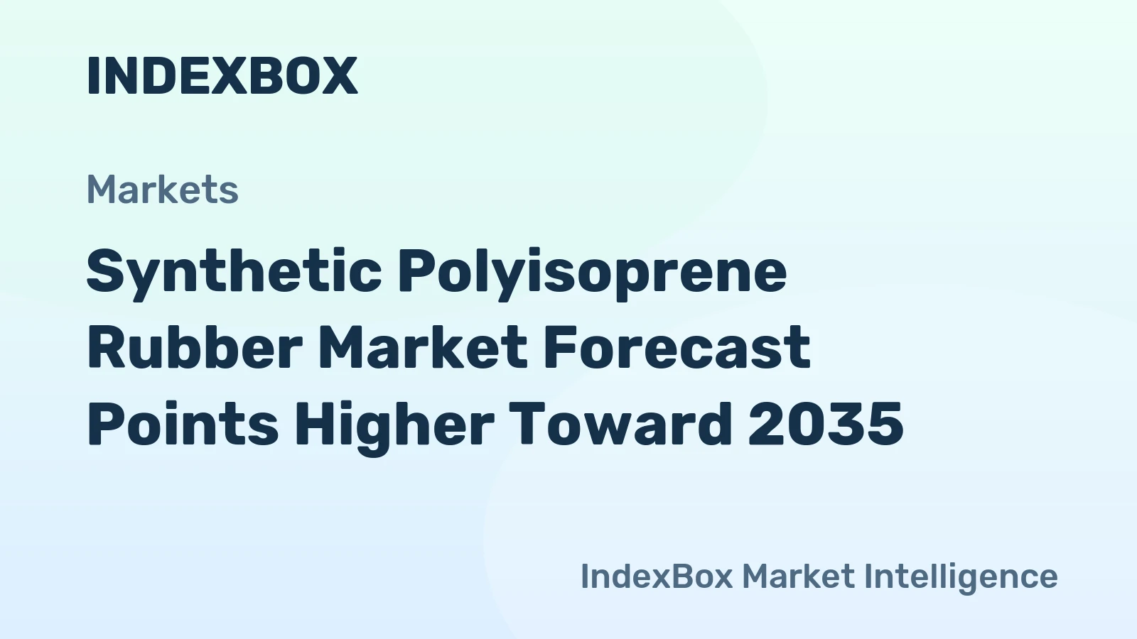 Synthetic Polyisoprene Rubber Market Forecast Points Higher Toward 2035, Driven by Medical-Grade Demand and Supply Chain Realignment