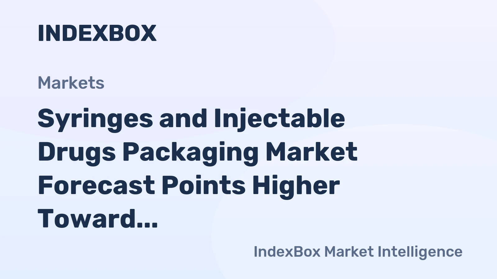 Syringes and Injectable Drugs Packaging Market Forecast Points Higher Toward 2035, Driven by Biologic Drug Expansion