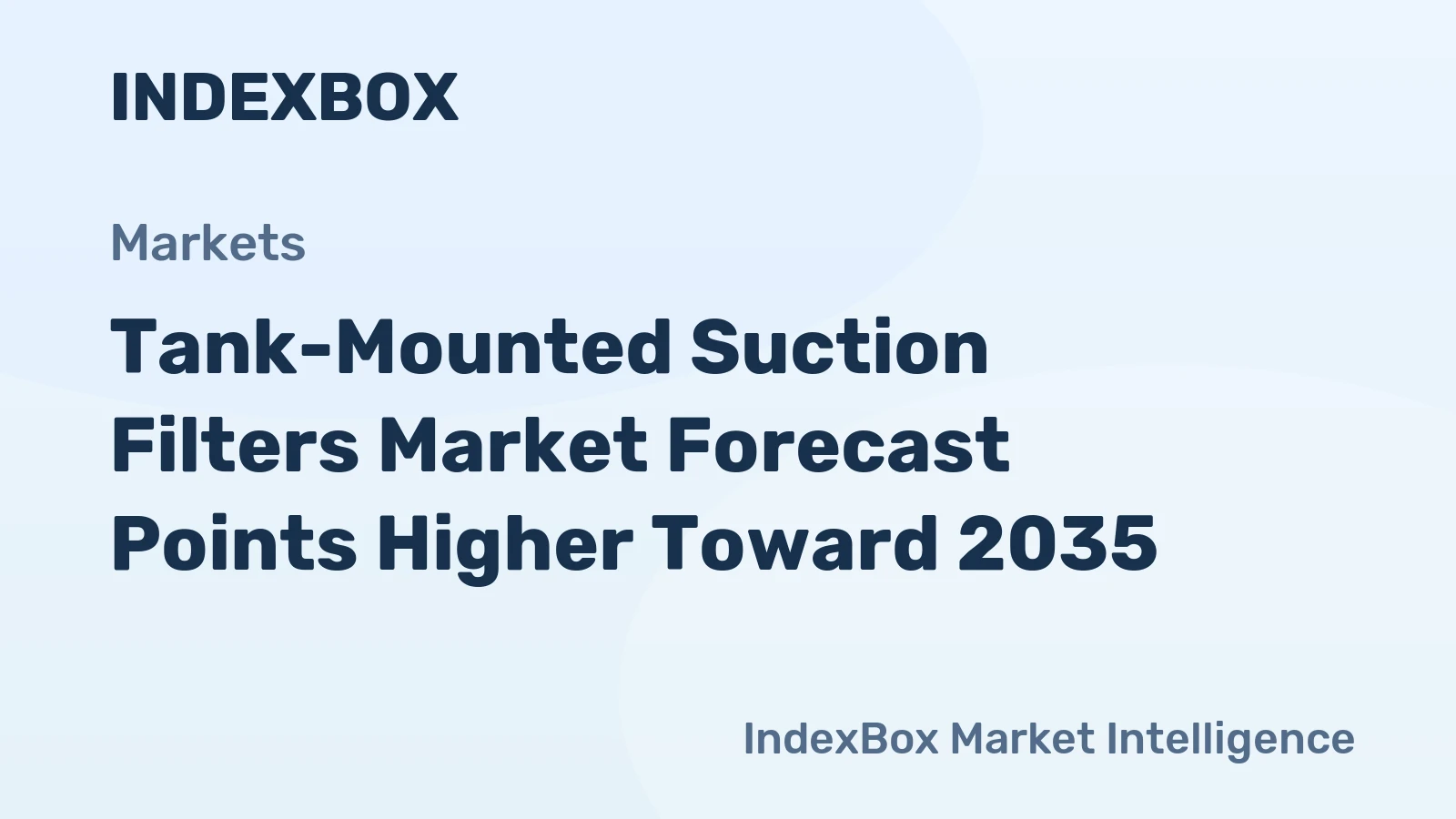 Tank-Mounted Suction Filters Market Forecast Points Higher Toward 2035, Driven by Industrial Automation and Stringent Contamination Standards
