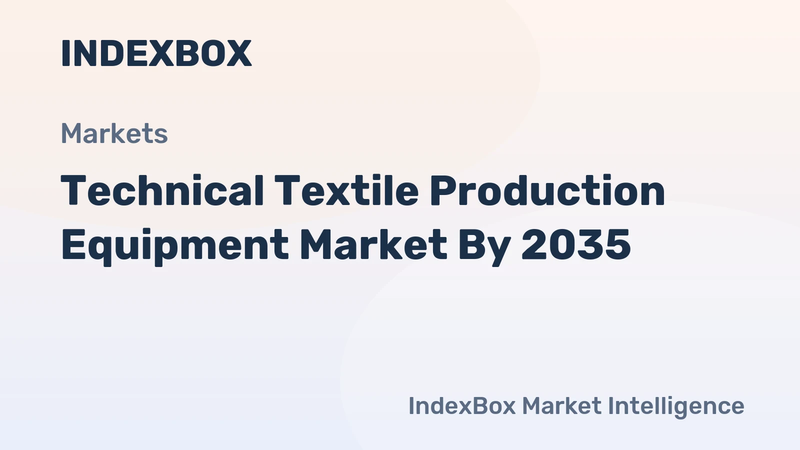 Technical Textile Production Equipment Market by 2035, Demand to Accelerate on Automation and Sustainability Mandates