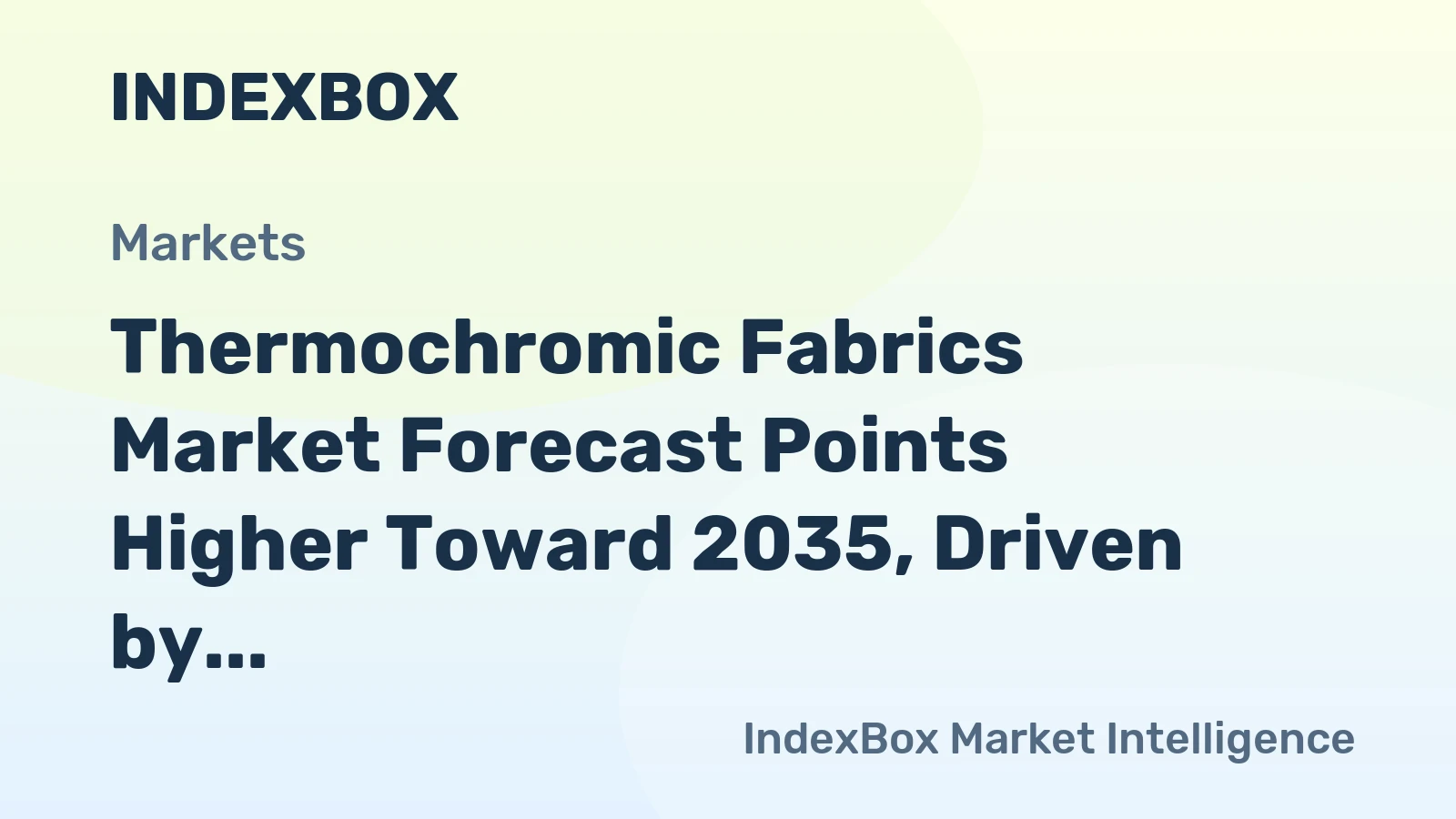 Thermochromic Fabrics Market Forecast Points Higher Toward 2035, Driven by Functional Apparel Demand