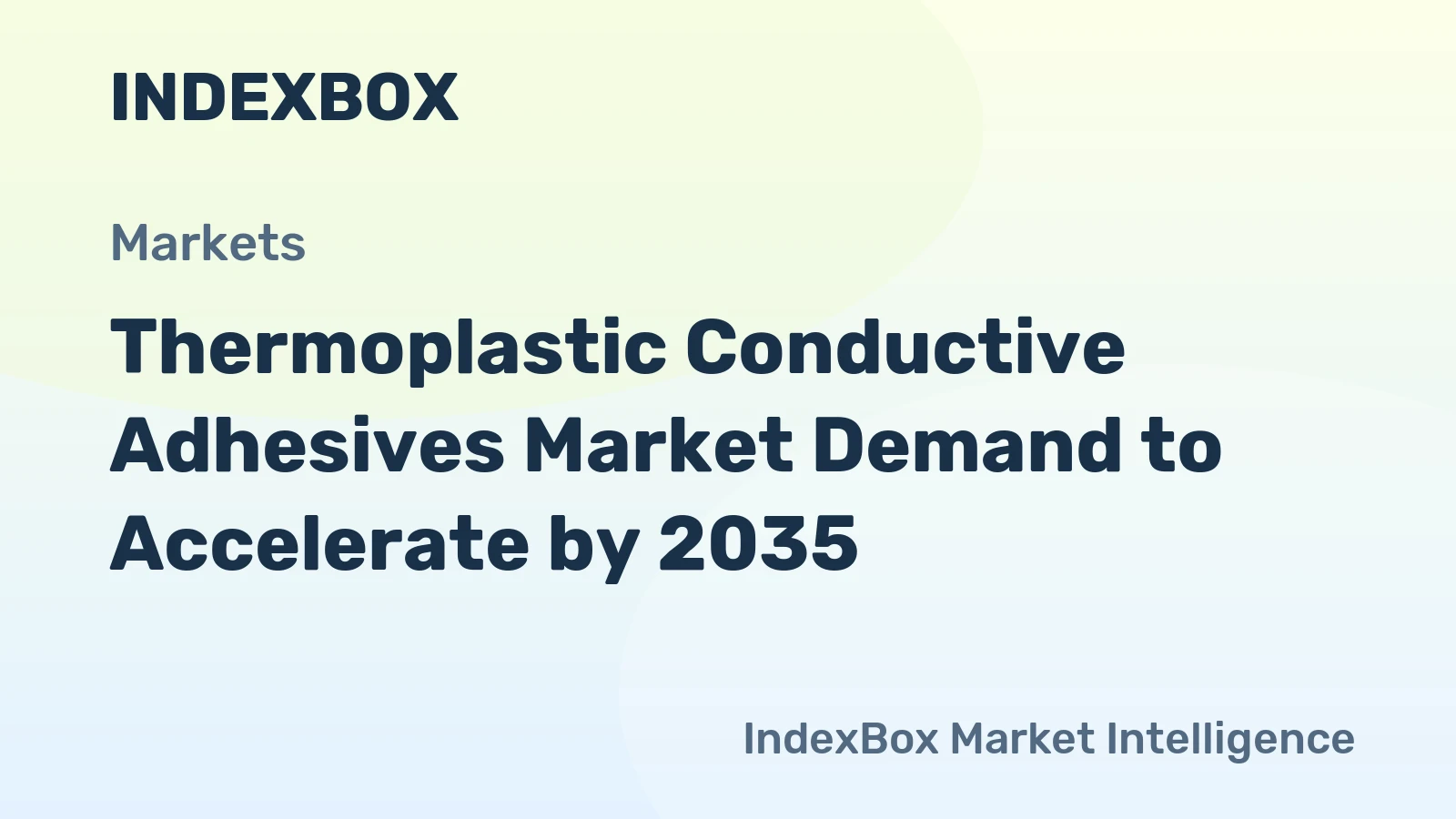 Thermoplastic Conductive Adhesives Market Demand to Accelerate by 2035, Driven by Miniaturization in Electronics and Automotive ADAS