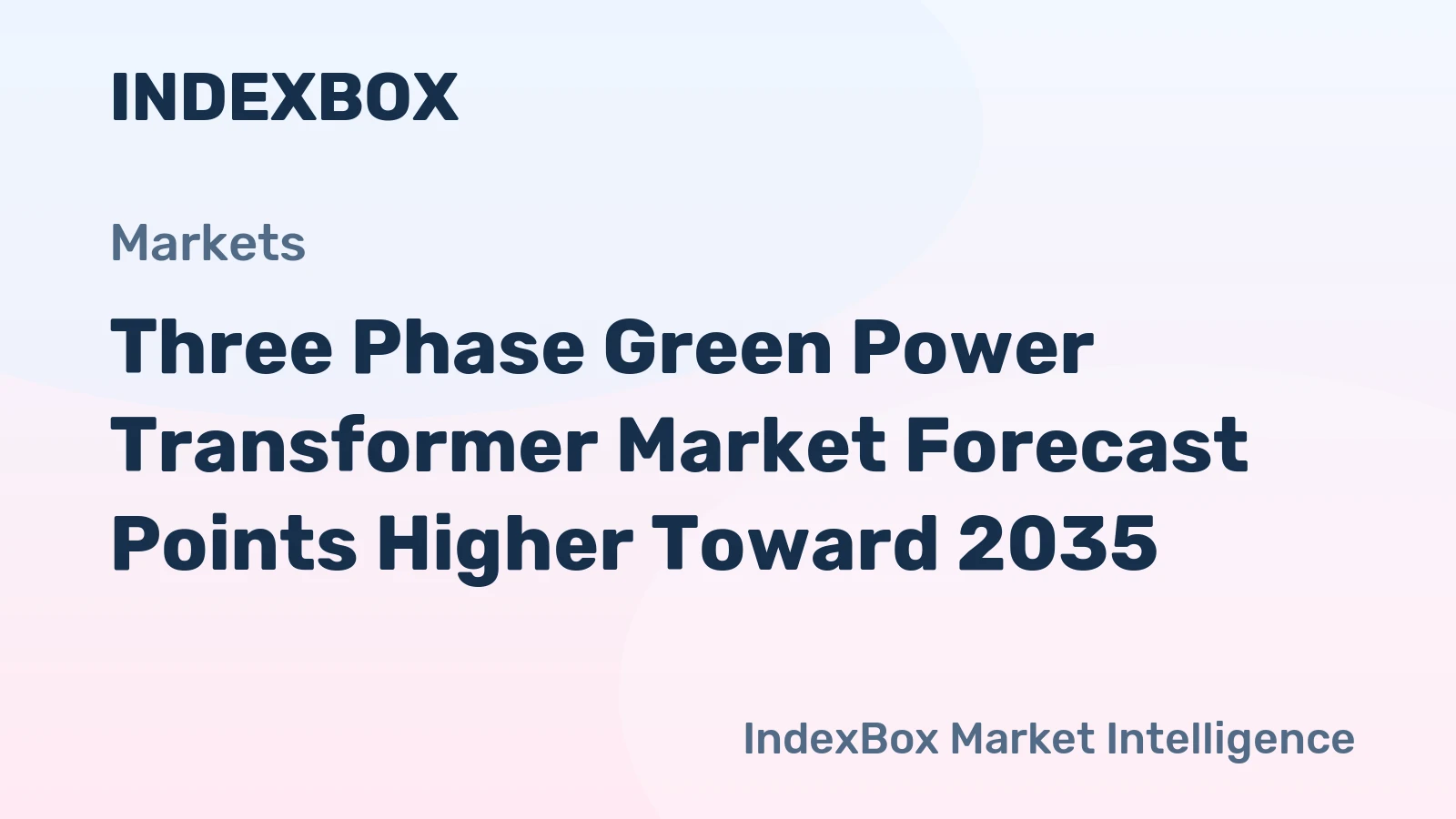 Three Phase Green Power Transformer Market Forecast Points Higher Toward 2035, Driven by Grid Modernization and Renewable Integration