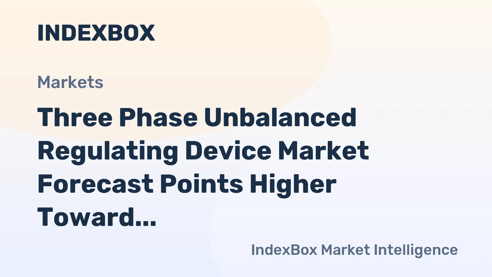 Three Phase Unbalanced Regulating Device Market Forecast Points Higher Toward 2035, Driven by Grid Modernization
