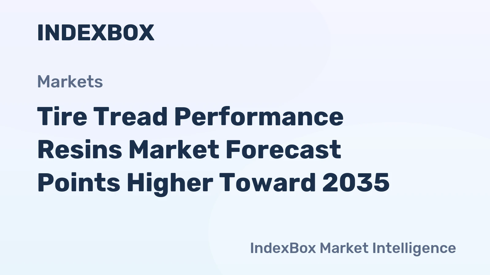 Tire Tread Performance Resins Market Forecast Points Higher Toward 2035, Driven by EV Tire Demand and Regulatory Pressure