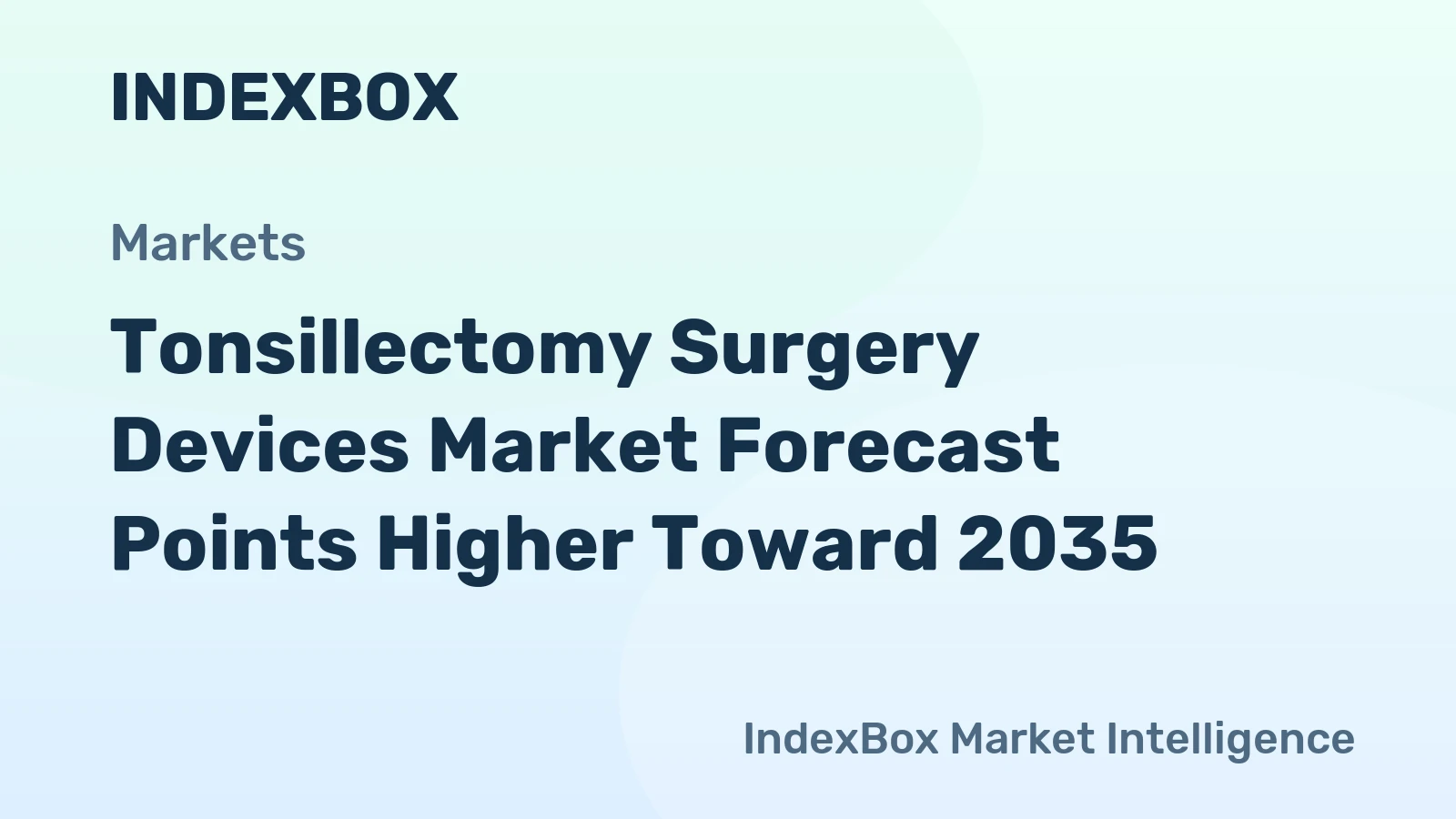 Tonsillectomy Surgery Devices Market Forecast Points Higher Toward 2035, Driven by Rising Pediatric Procedure Volumes and Energy-Based Device Adoption