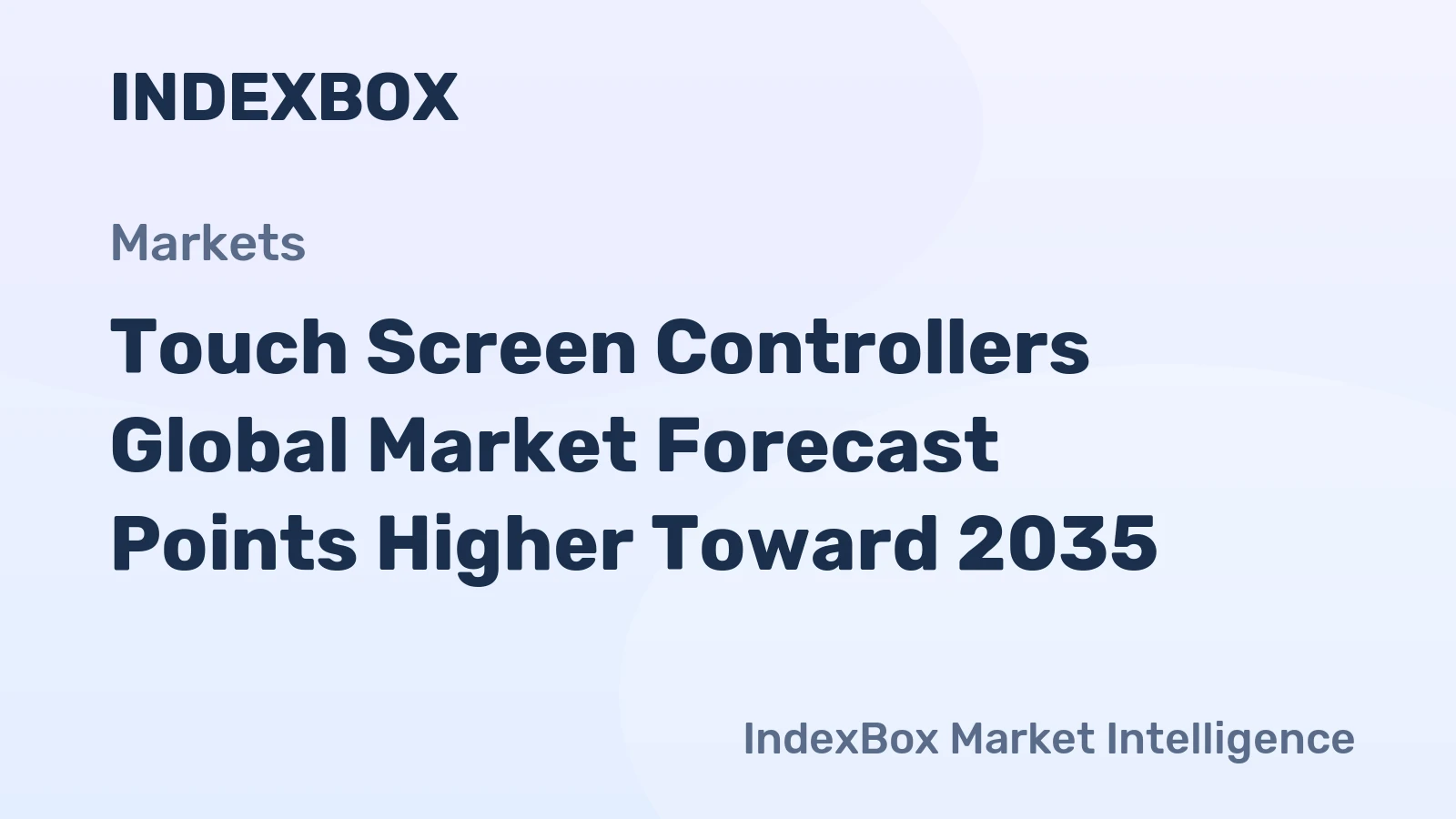 Touch Screen Controllers Global Market Forecast Points Higher Toward 2035, Driven by Automotive HMI Expansion and Industrial Automation Uptake