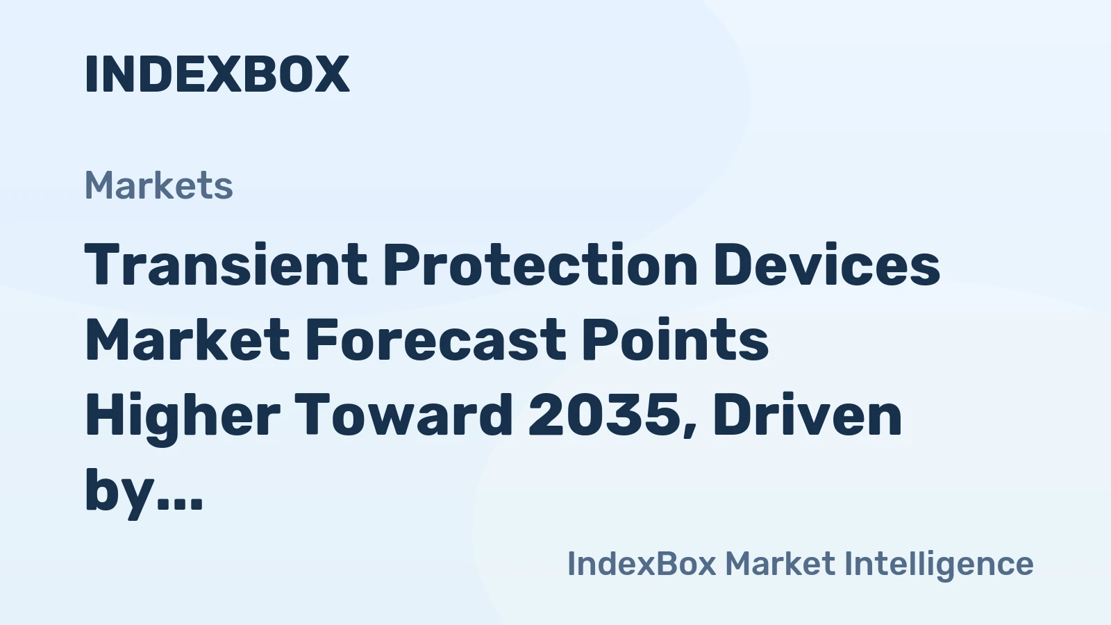 Transient Protection Devices Market Forecast Points Higher Toward 2035, Driven by Grid Modernization