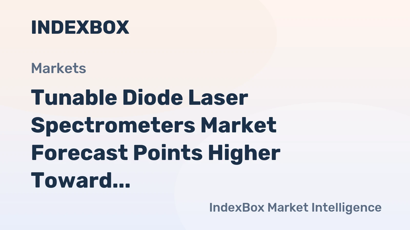 Tunable Diode Laser Spectrometers Market Forecast Points Higher Toward 2035, Driven by Semiconductor and Environmental Monitoring Demands