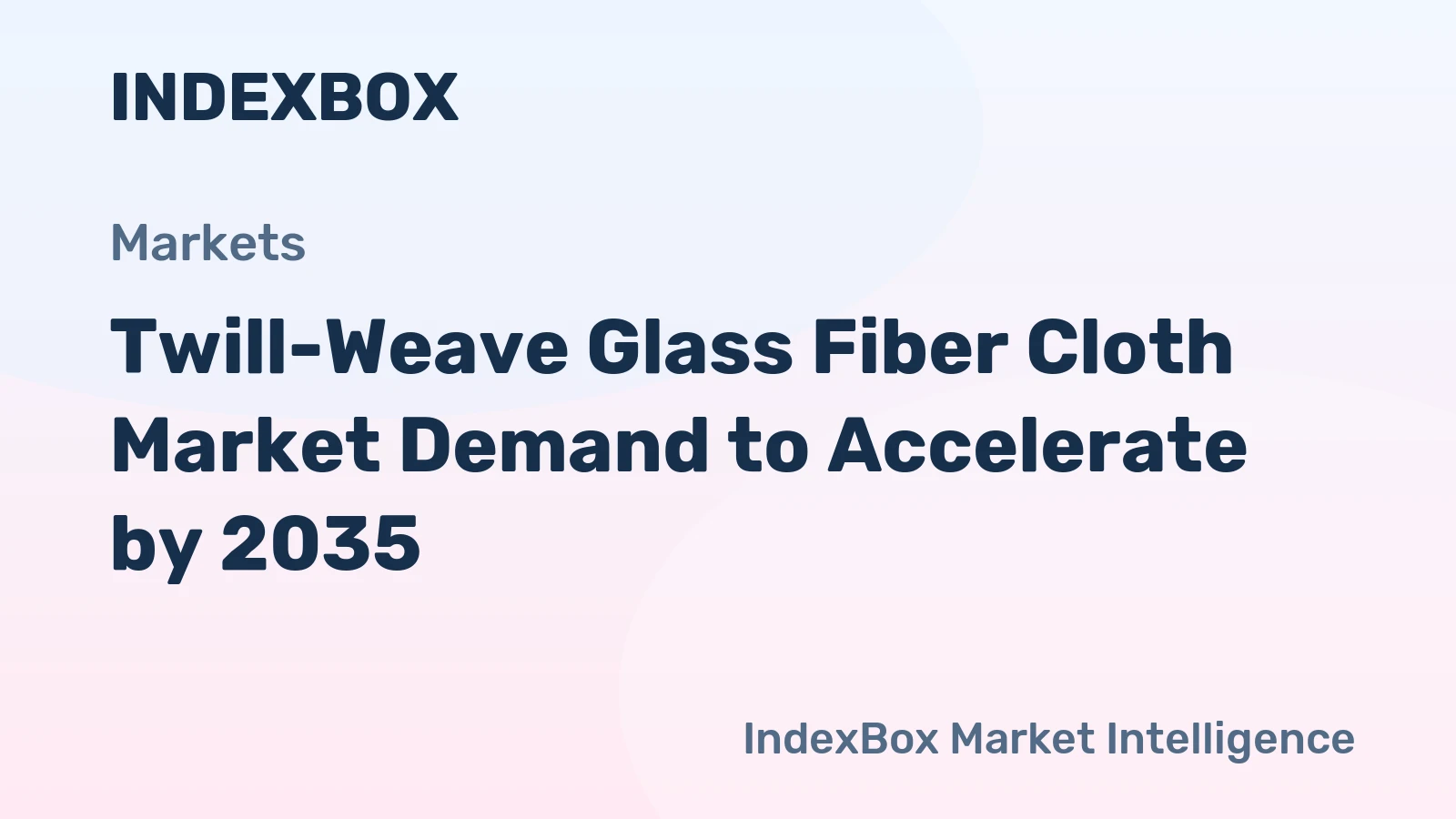 Twill-Weave Glass Fiber Cloth Market Demand to Accelerate by 2035, Driven by Electronics Miniaturization and Composite Lightweighting