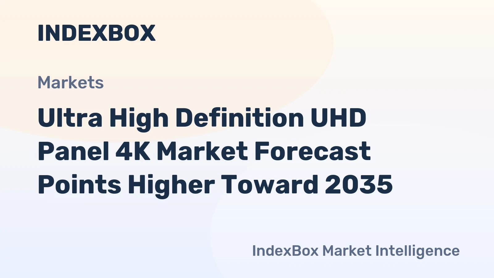 Ultra High Definition UHD Panel 4K Market Forecast Points Higher Toward 2035, Driven by Premiumization and New Applications