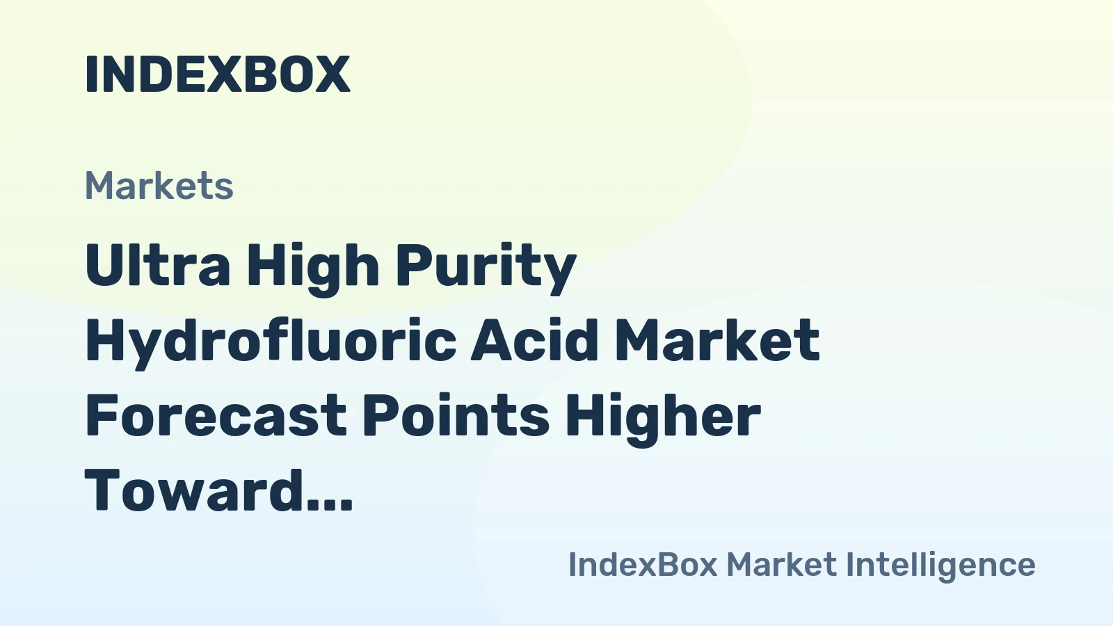 Ultra High Purity Hydrofluoric Acid Market Forecast Points Higher Toward 2035, Driven by Semiconductor Miniaturization Demands