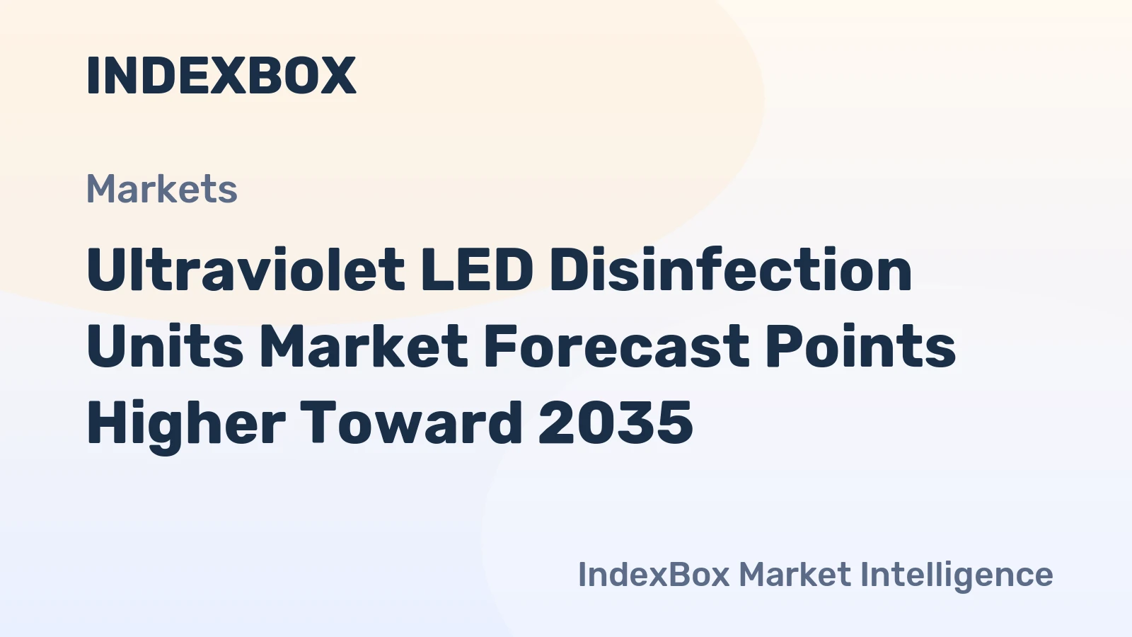 Ultraviolet LED Disinfection Units Market Forecast Points Higher Toward 2035, Driven by Mercury-Vapor Phase-Out