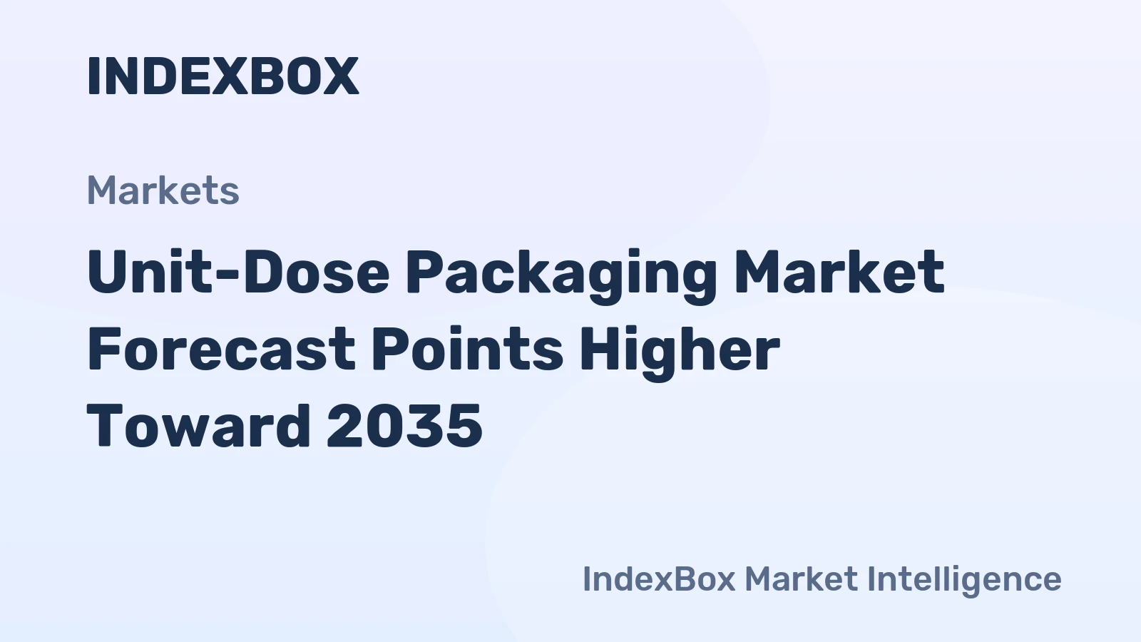 Unit-Dose Packaging Market Forecast Points Higher Toward 2035, Driven by Patient Safety Mandates and Biologic Drug Expansion