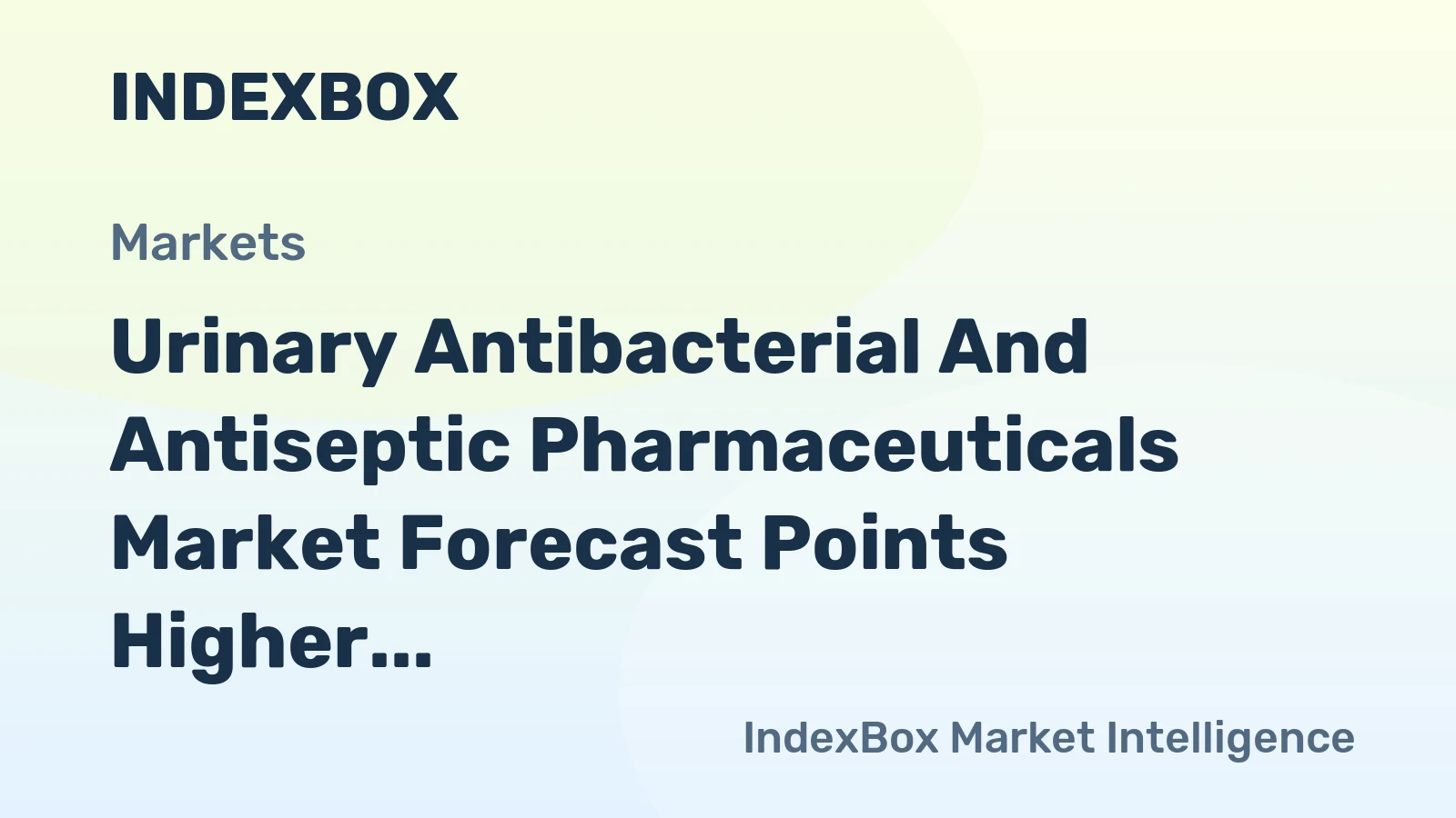Urinary Antibacterial and Antiseptic Pharmaceuticals Market Forecast Points Higher Toward 2035 Amid Rising Antimicrobial Resistance and Aging Demographics