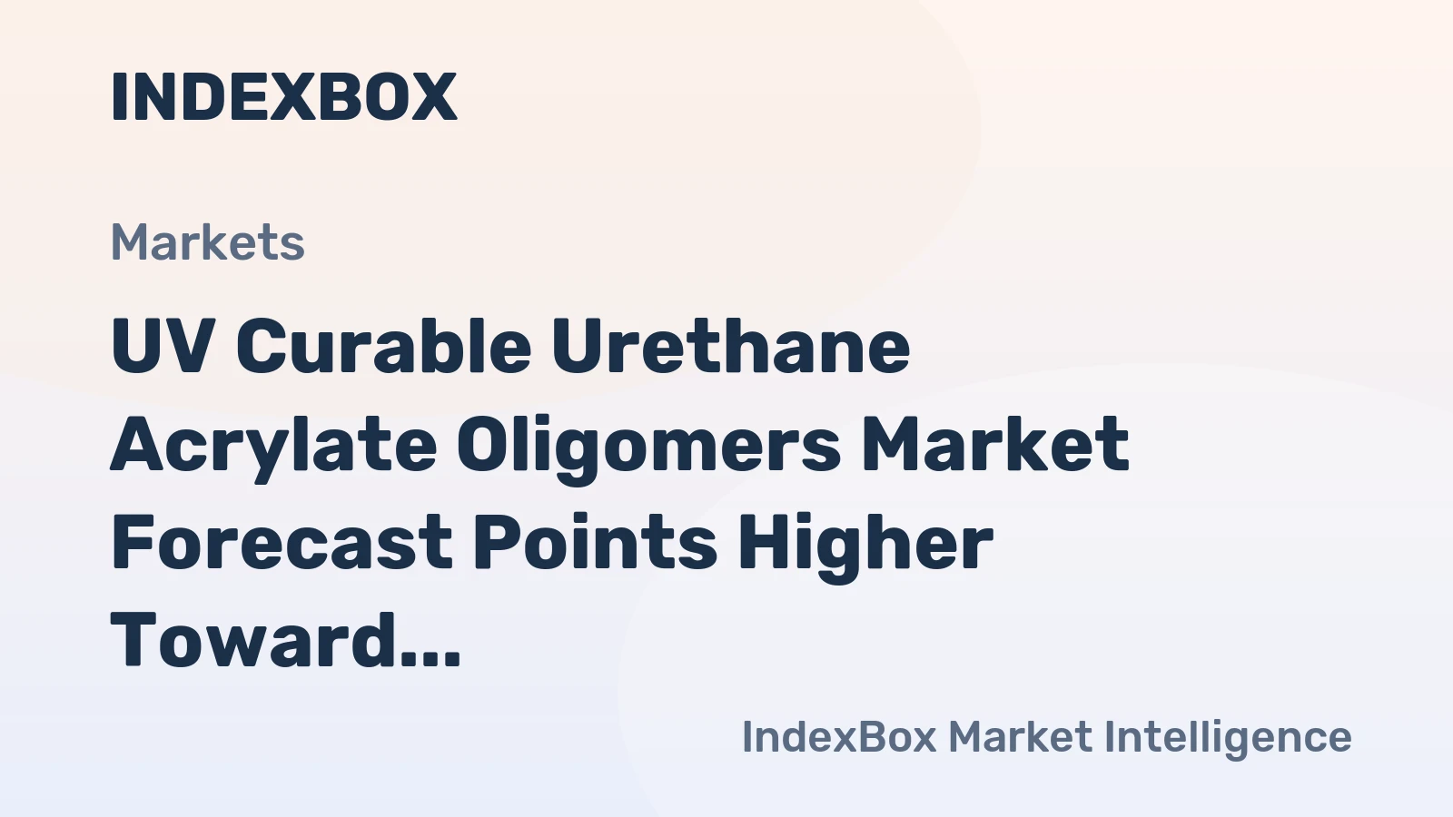 UV Curable Urethane Acrylate Oligomers Market Forecast Points Higher Toward 2035, Driven by Sustainability Mandates
