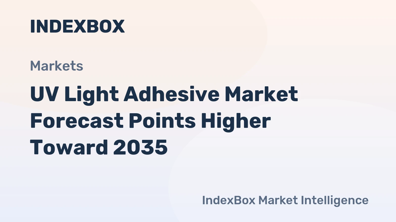UV Light Adhesive Market Forecast Points Higher Toward 2035, Driven by Electronics Miniaturization and LED Curing Adoption