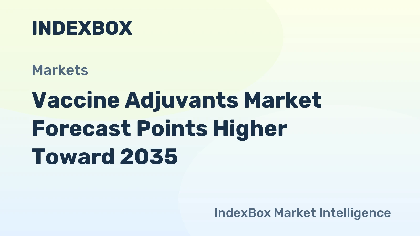 Vaccine Adjuvants Market Forecast Points Higher Toward 2035, Driven by Expanding Immunization Programs and Novel Adjuvant Systems