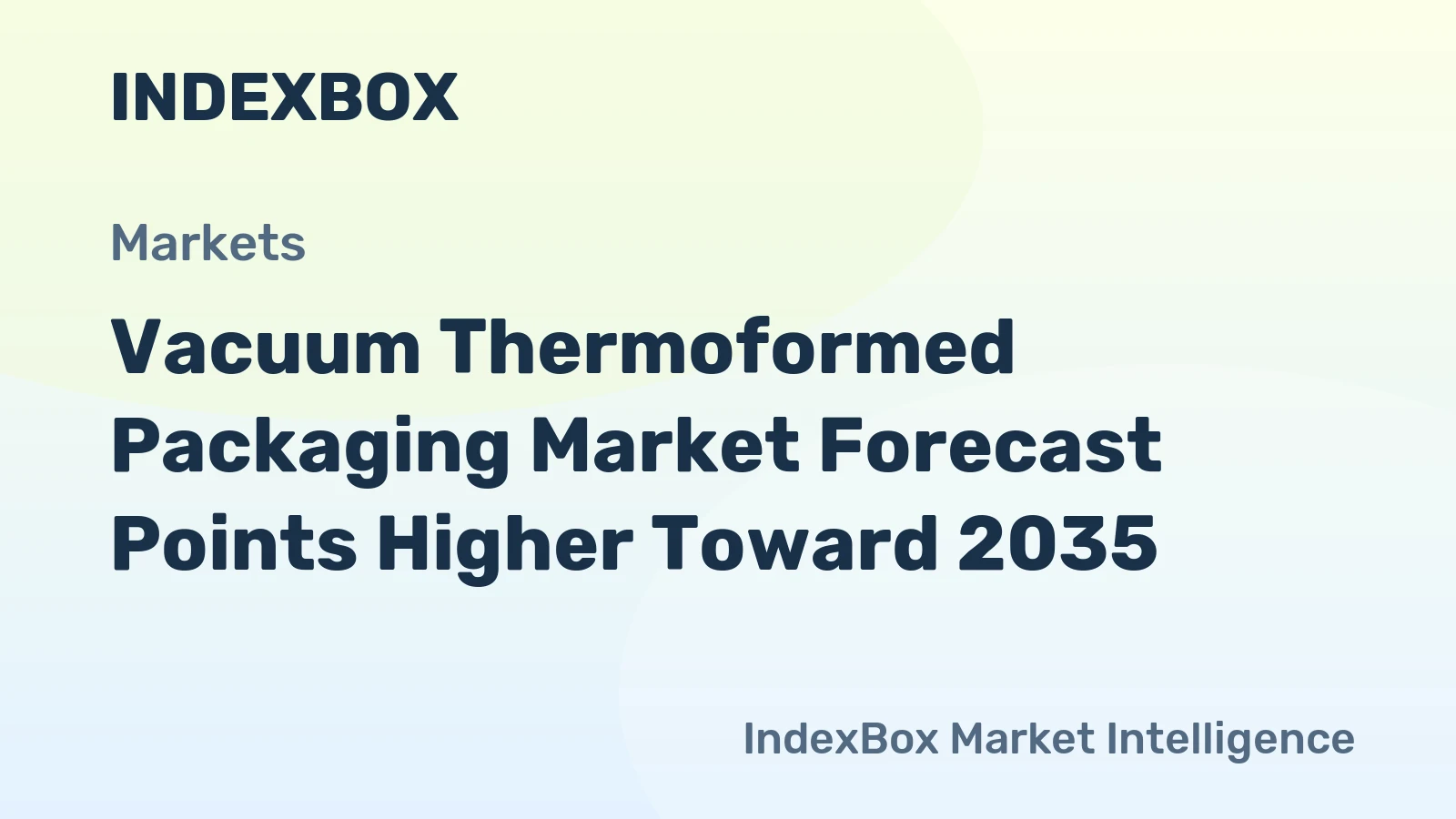 Vacuum Thermoformed Packaging Market Forecast Points Higher Toward 2035, Driven by E-Commerce and Sustainability Mandates