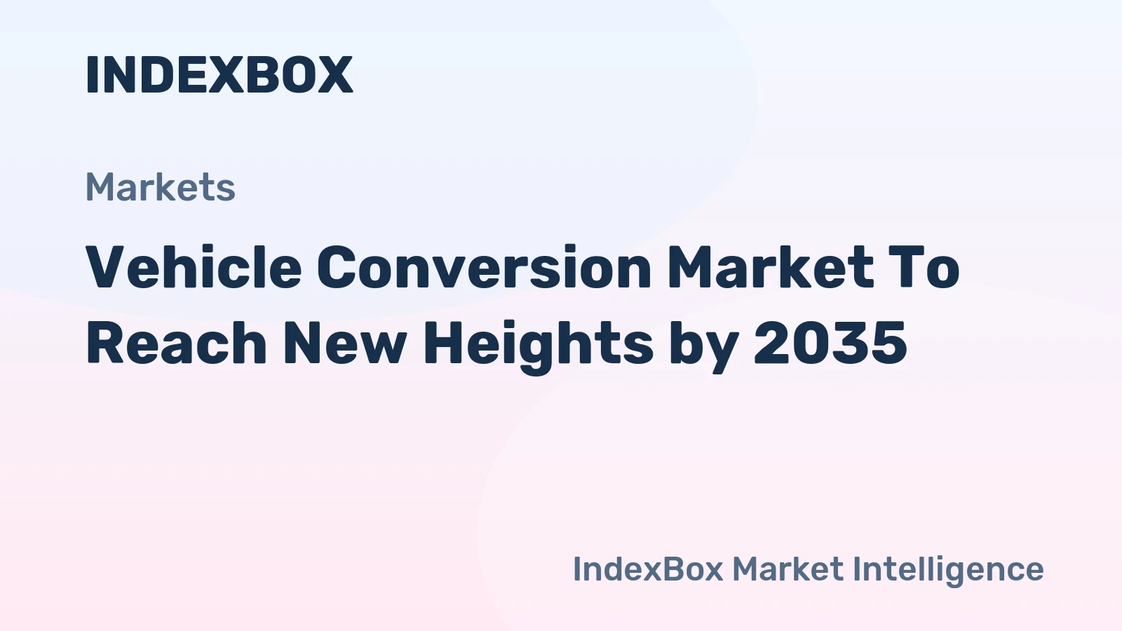Vehicle Conversion Market to Reach New Heights by 2035, Driven by Fleet Electrification and Accessibility Mandates