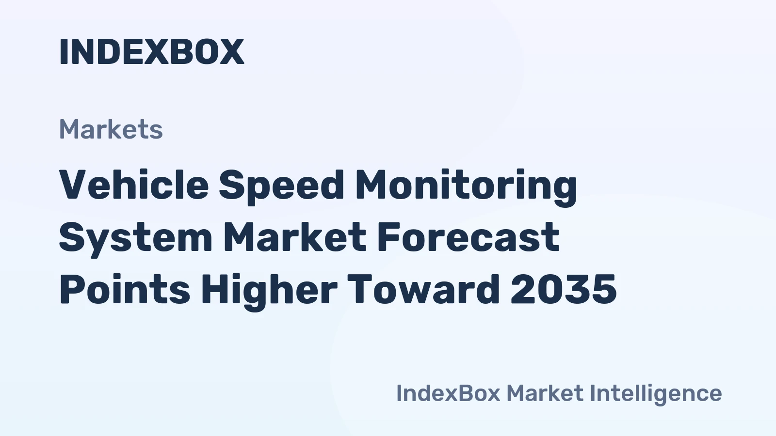 Vehicle Speed Monitoring System Market Forecast Points Higher Toward 2035, Driven by Regulatory Mandates and Fleet Digitalization
