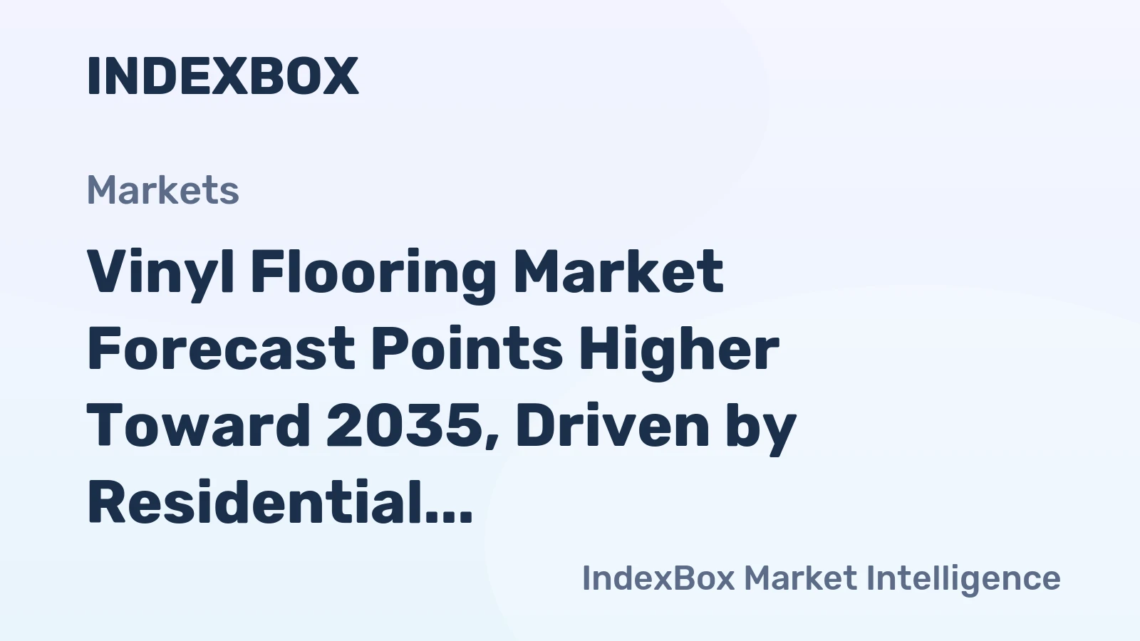 Vinyl Flooring Market Forecast Points Higher Toward 2035, Driven by Residential Renovation Demand