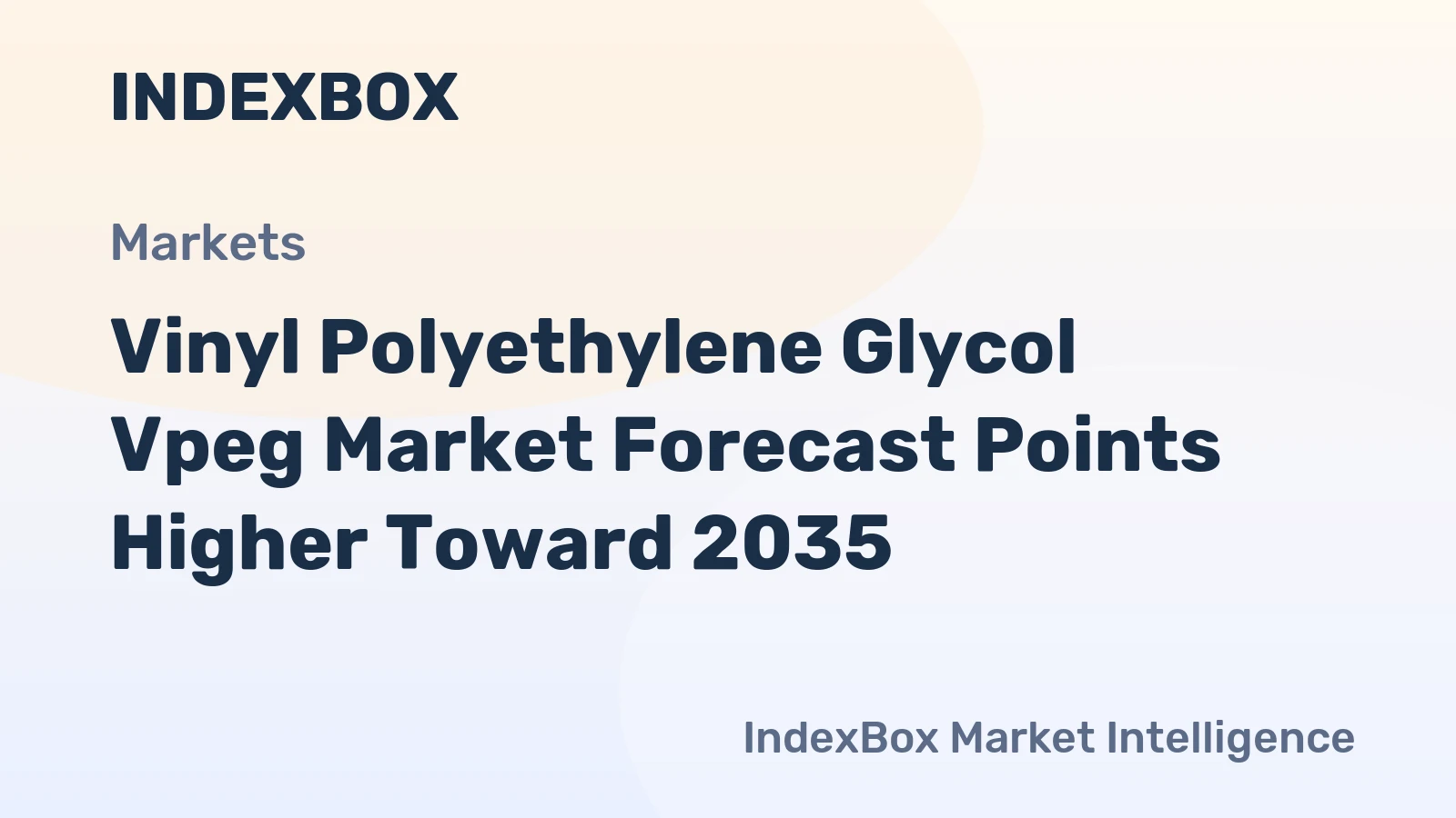 Vinyl Polyethylene Glycol Vpeg Market Forecast Points Higher Toward 2035, Driven by Electronics Miniaturization and PCE Superplasticizer Demand
